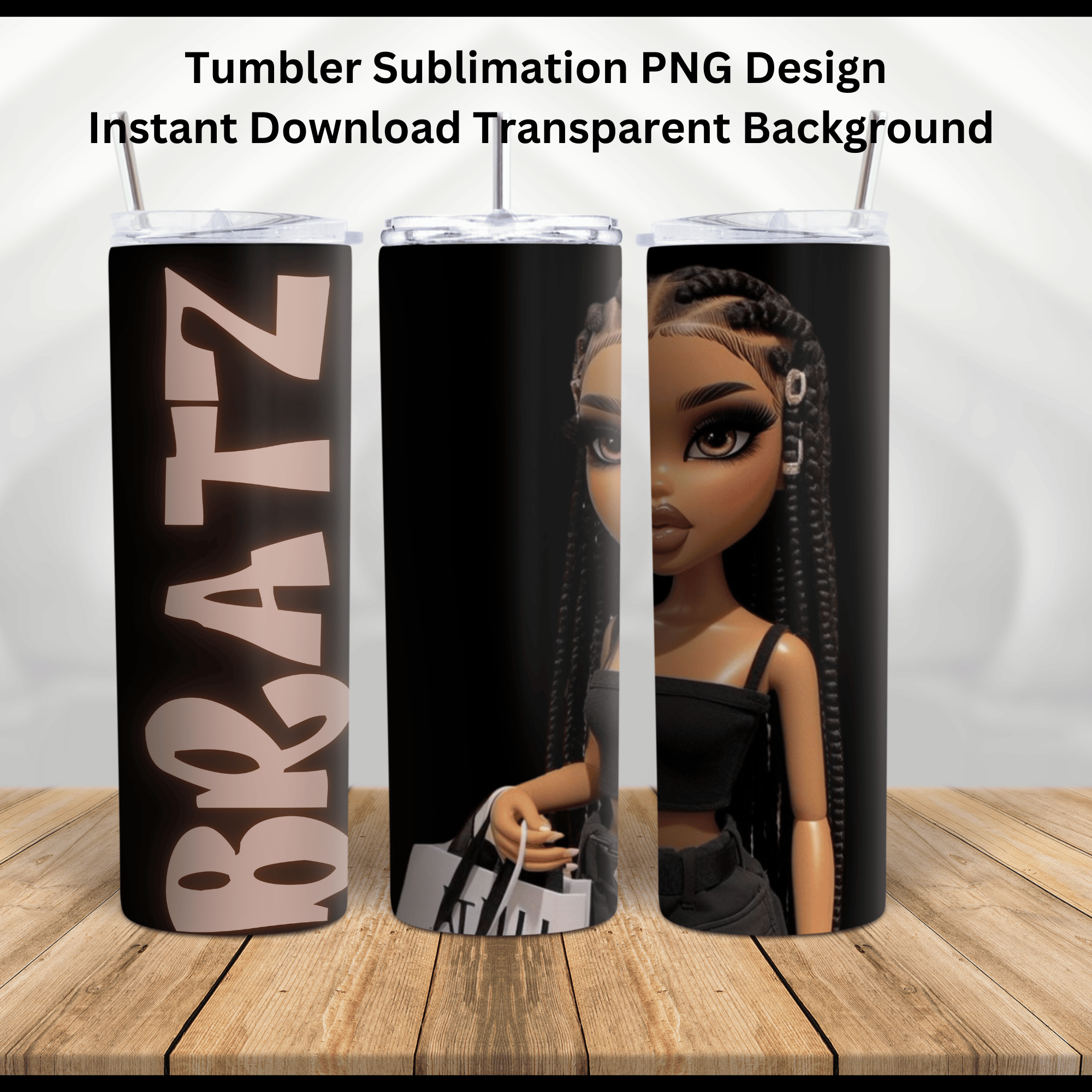 Bratz Doll 20oz Tumbler Wrap - Bratz Tumbler - Sublimation T | Inspire ...