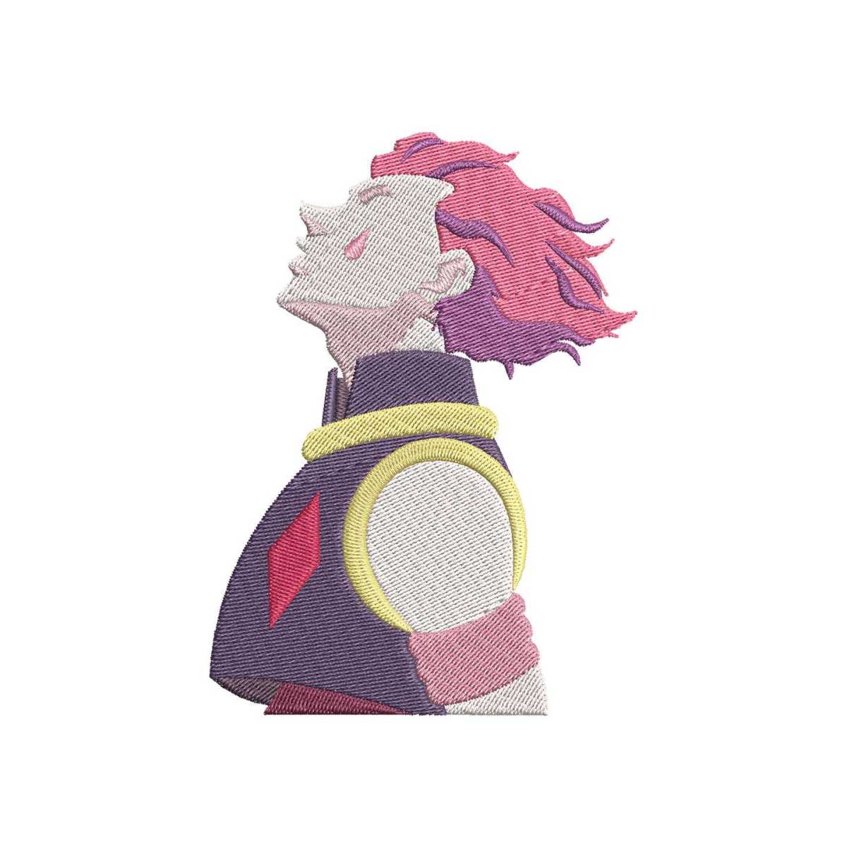 Cool Hisoka Morow Anime Embroidery Design png | Inspire Uplift