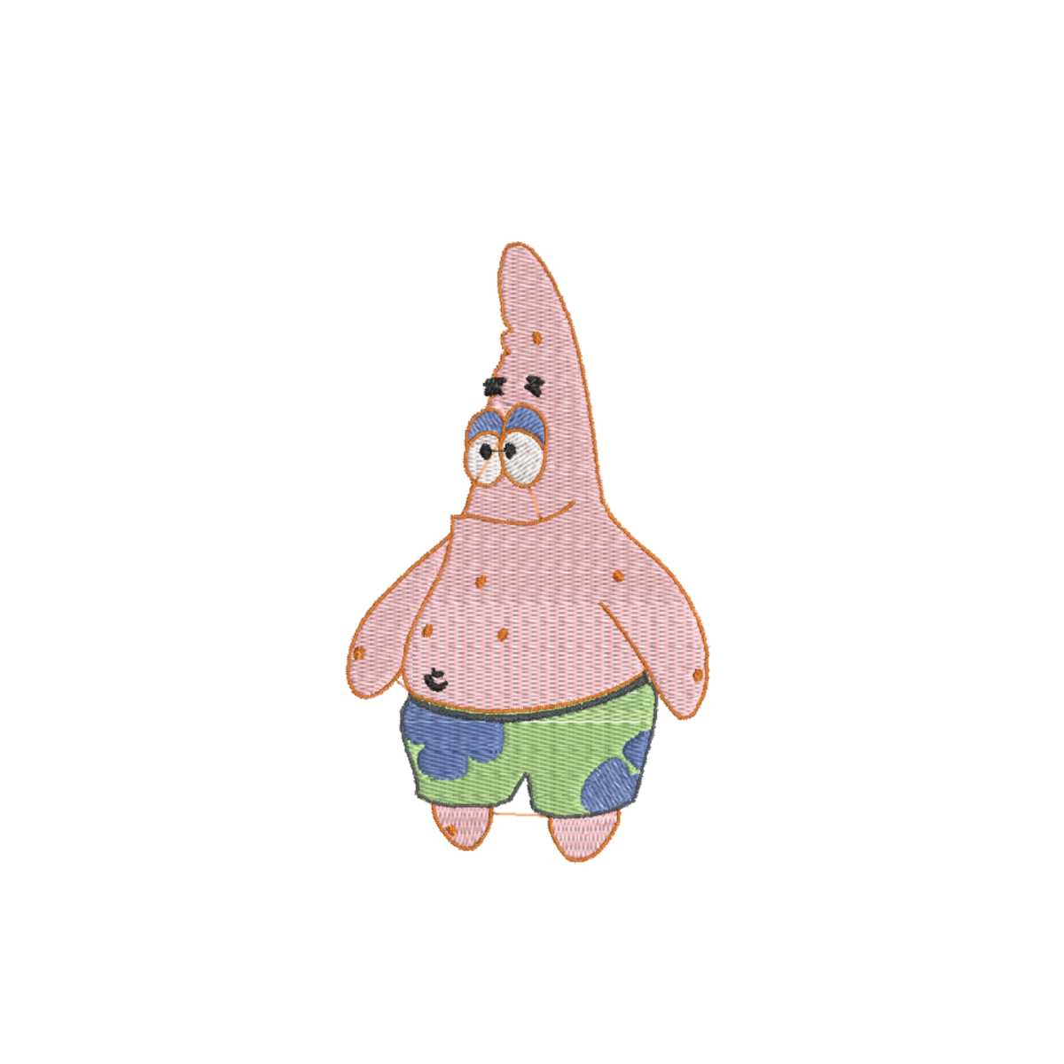 Patrick Star Embroidery | Inspire Uplift