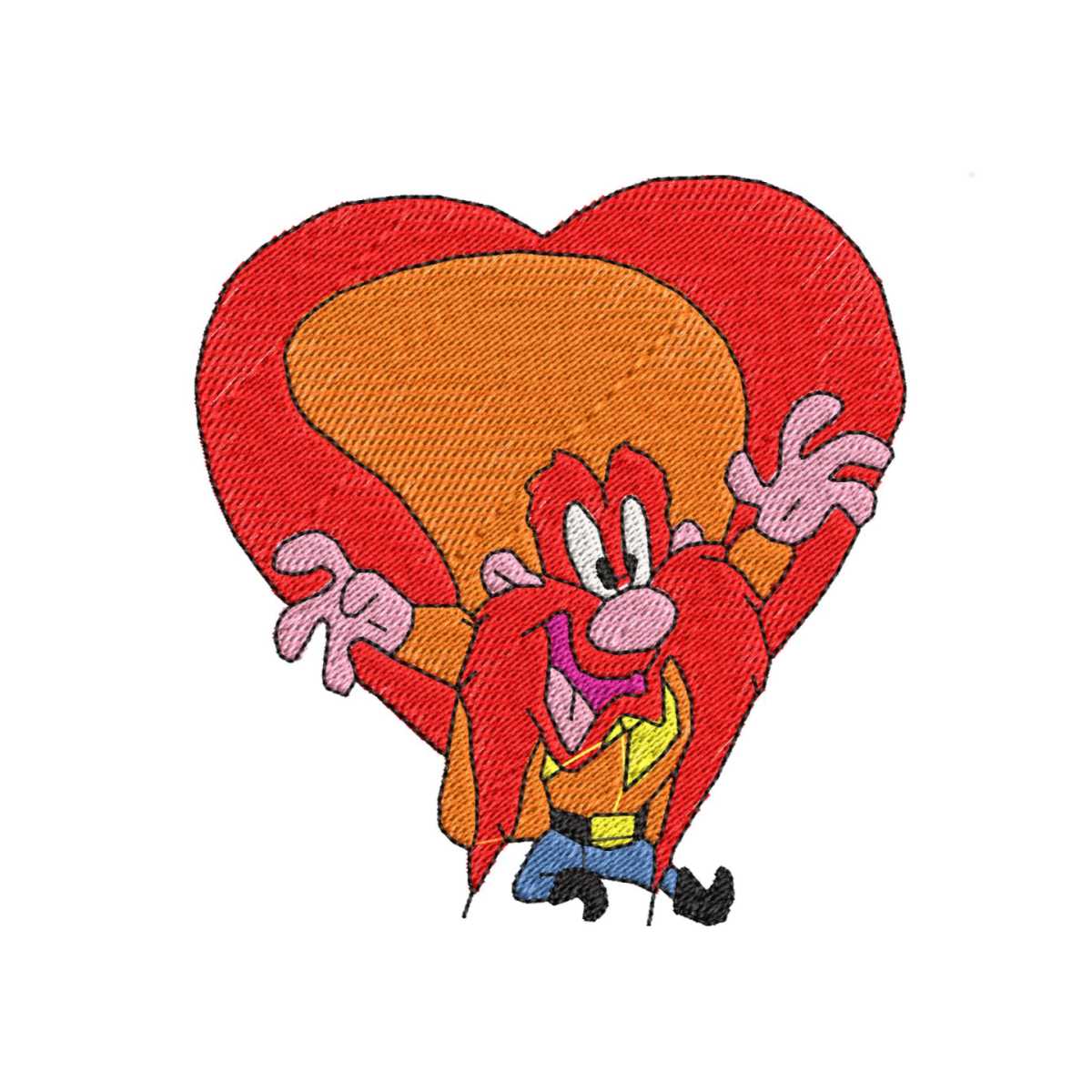 Yosemite Sam Embroidery | Inspire Uplift