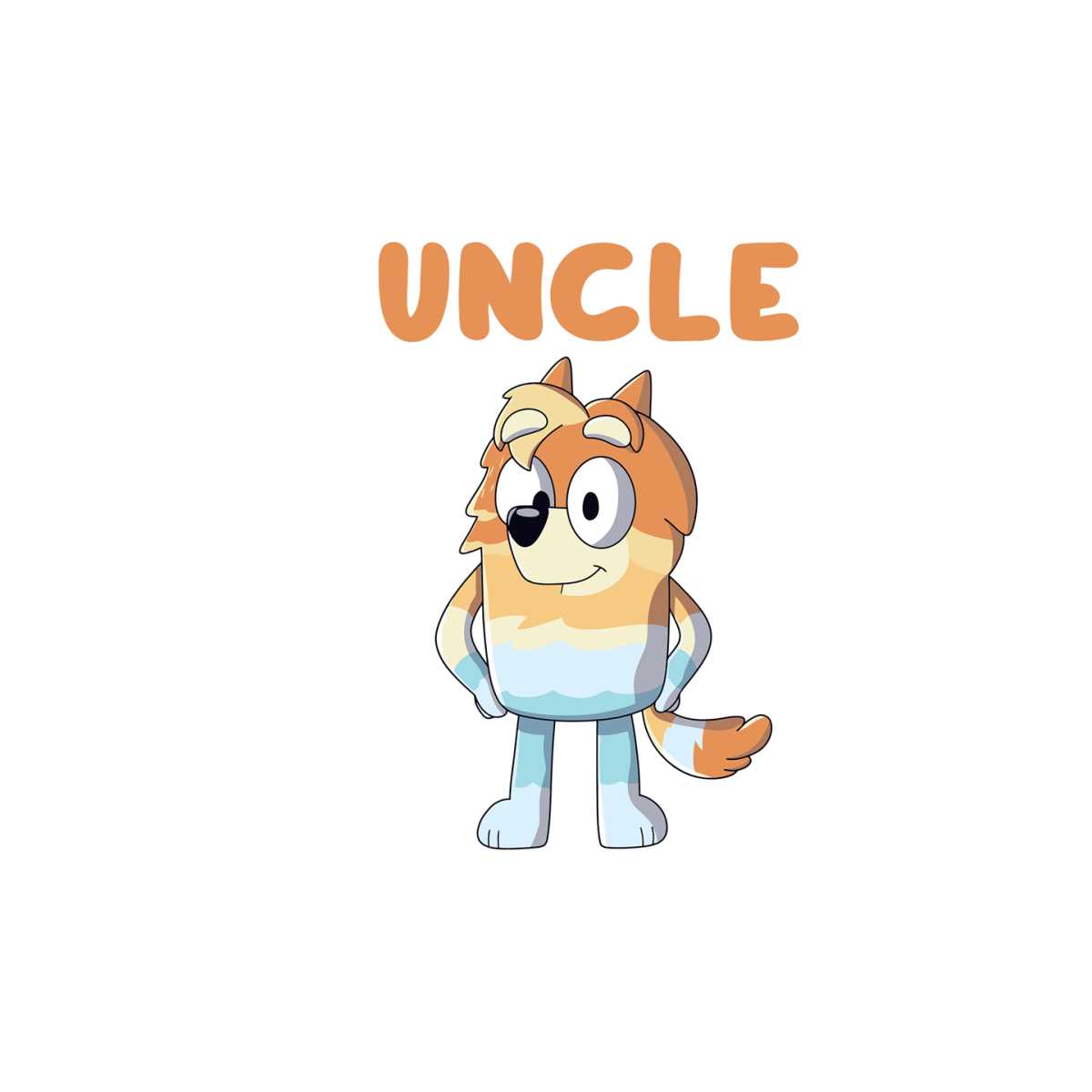 Uncle Radley Heeler Bluey Puppy Family SVG | Inspire Uplift