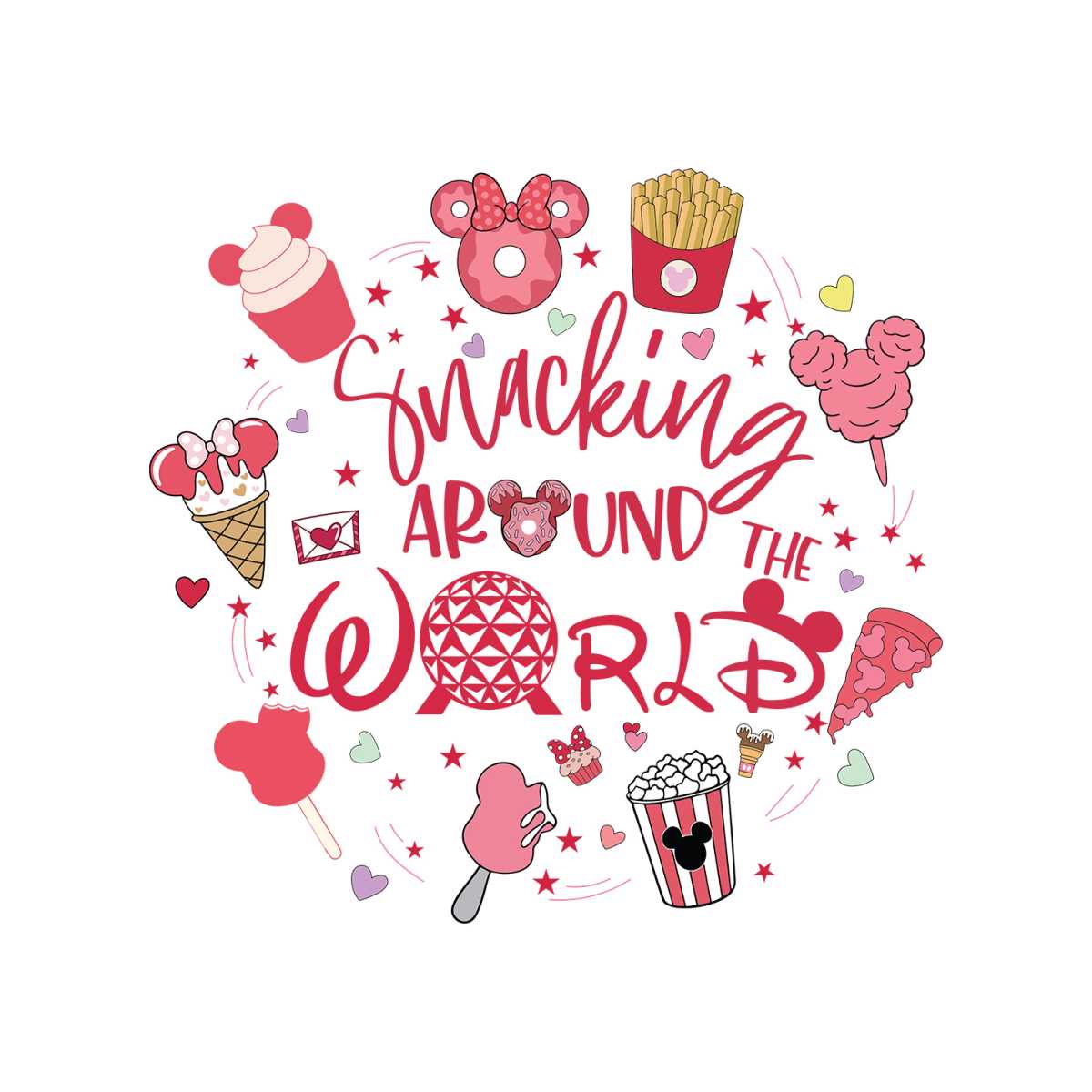 Valentines Day Snacking Around The World SVG | Inspire Uplift