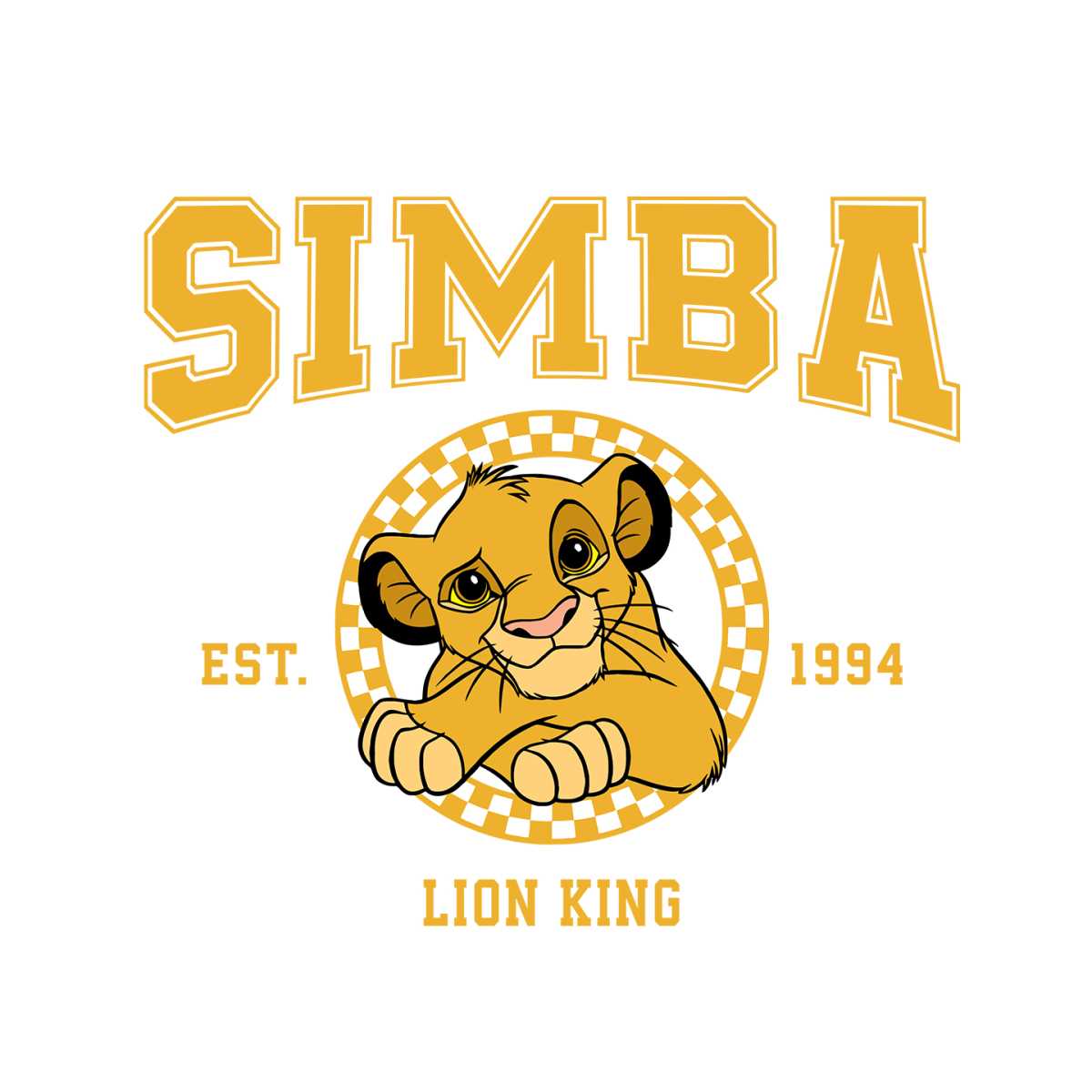 Disney Simba The Lion King Est 1994 SVG | Inspire Uplift