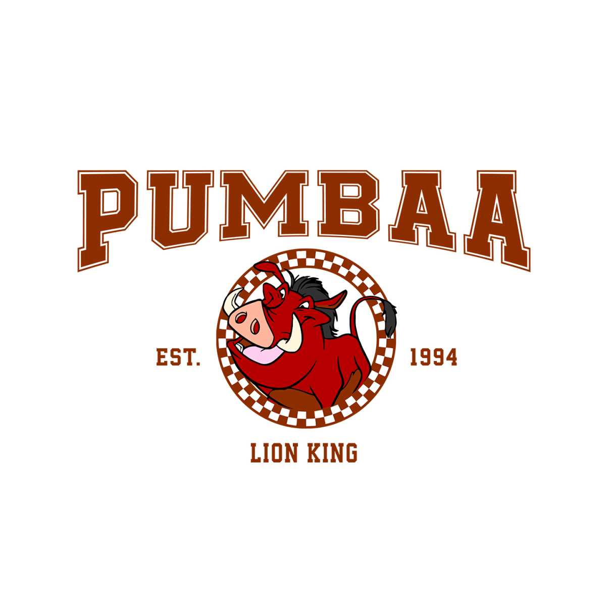 Disney Pumbaa The Lion King Est 1994 SVG - Inspire Uplift