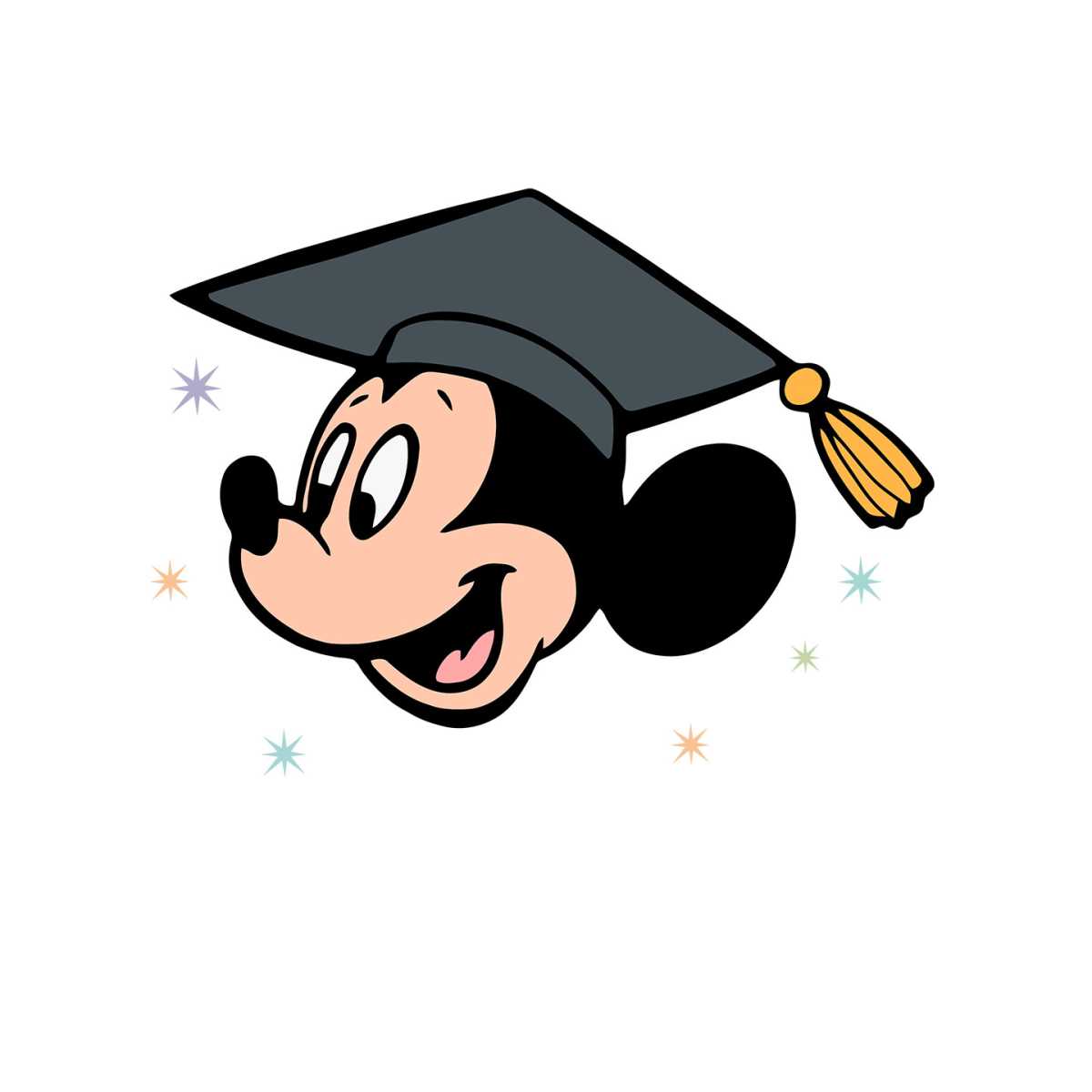 Senior Mickey Mouse Disney Graduation SVG | Inspire Uplift