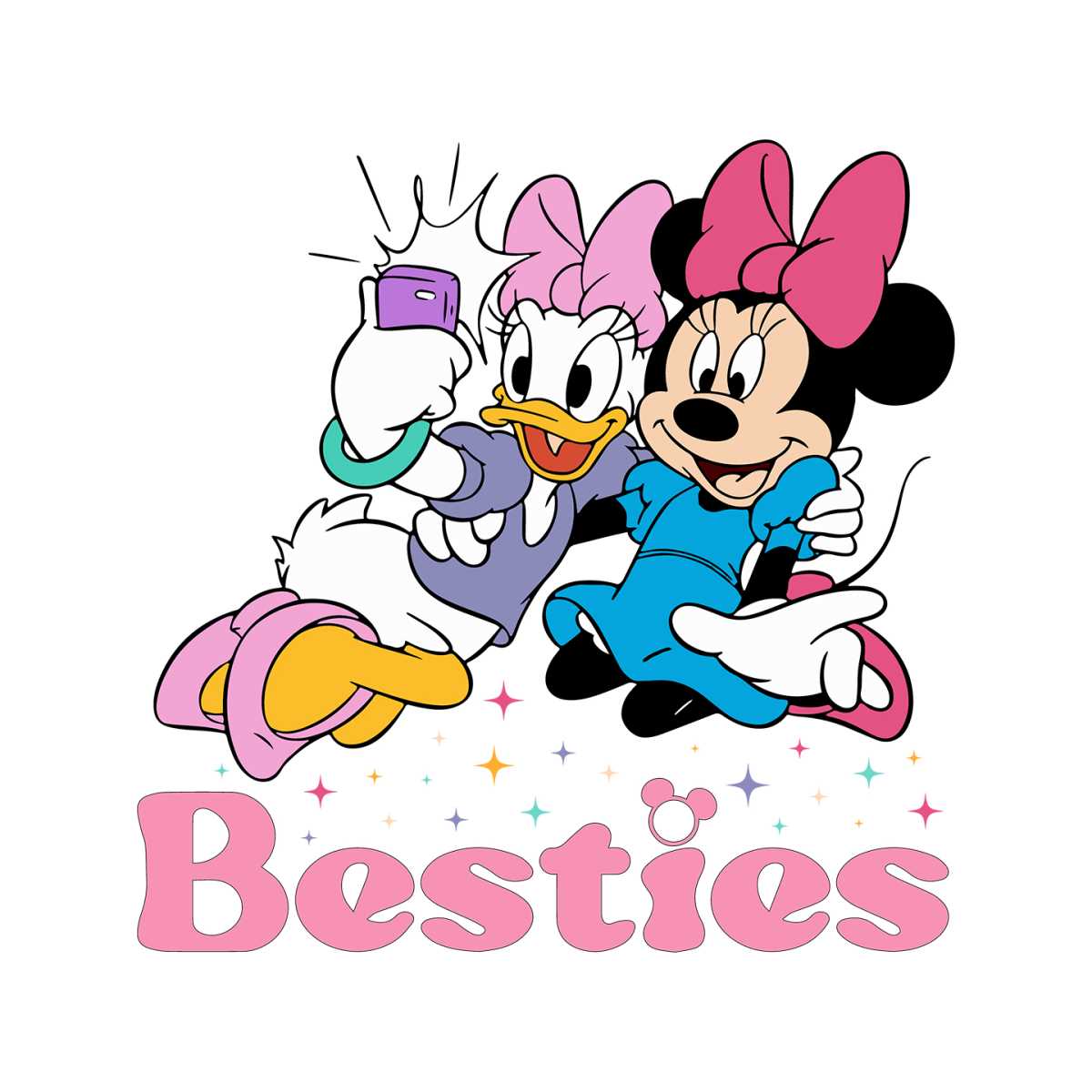 Best Friend Duck Donal And Minnie Mouse Svg | Inspire Uplift