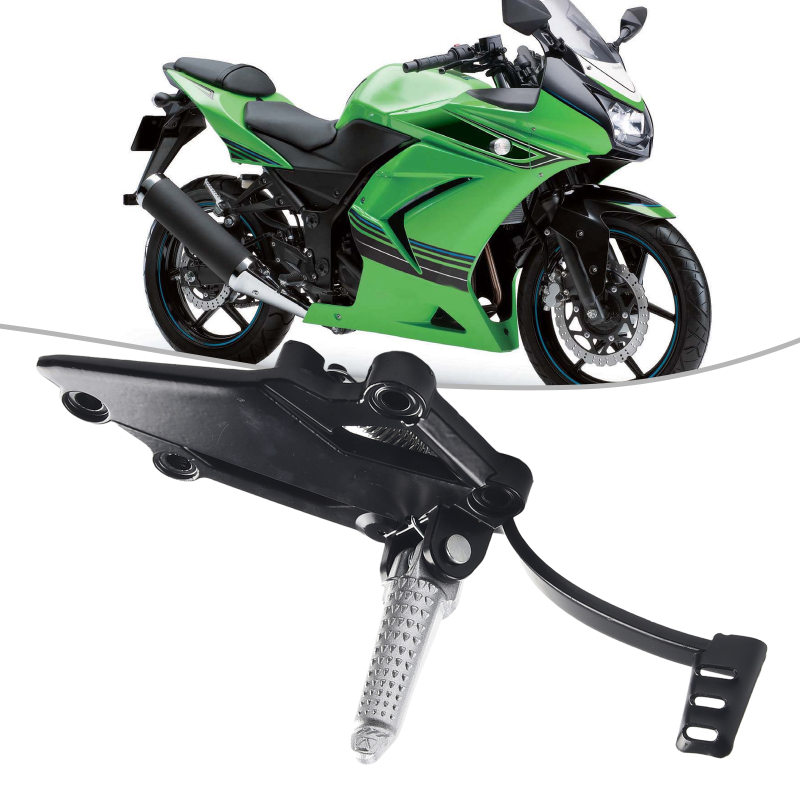 Foot Peg Bracket Brake Pedal Lever for EX Motorcycle | Inspire Uplift