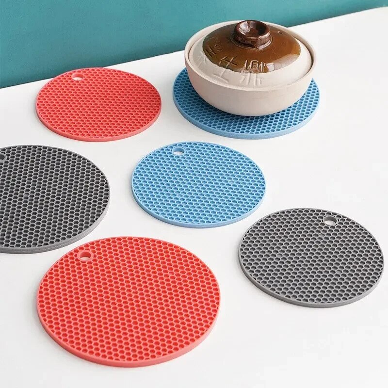 Heat-Resistant Rubber Coasters, Non-Slip Drink Holder | Inspire Uplift