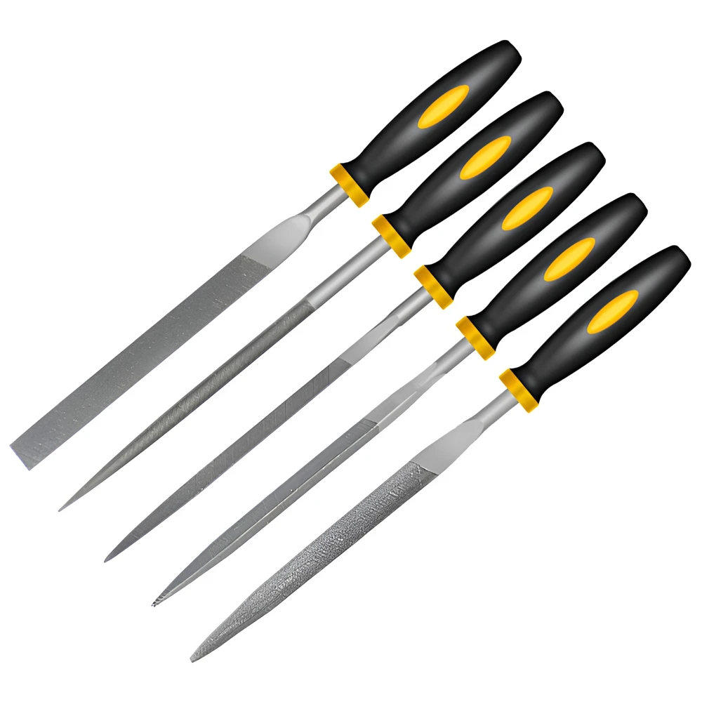 Precision Alloy Steel File Set for Woodworking & Metalwork | Inspire Uplift
