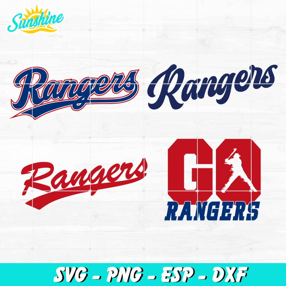 Texas Rangers Bundle Svg, Rangers Baseball Svg, Go Rangers S | Inspire ...