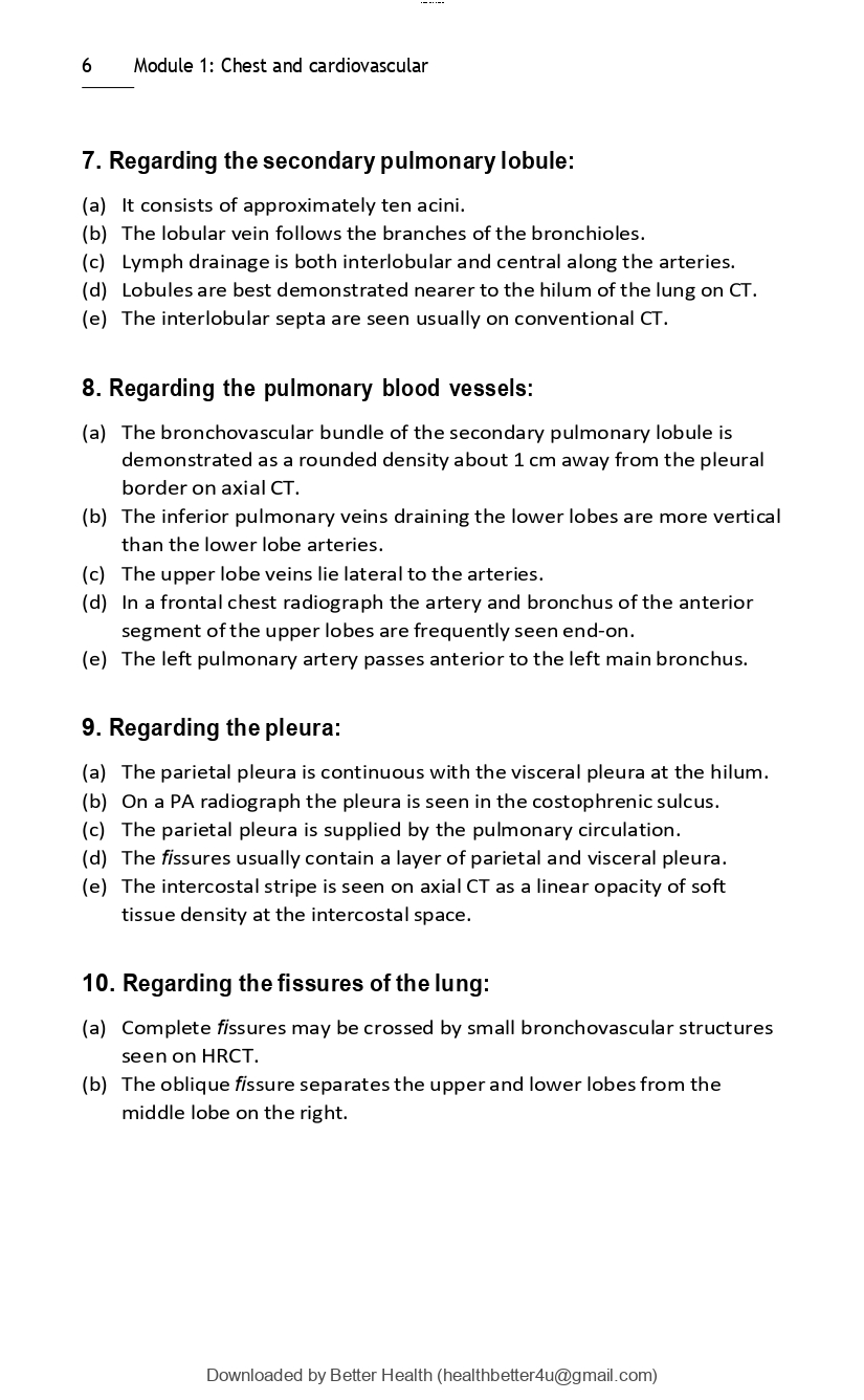MCQ Companion to Applied Radiological Anatomy | Inspire Uplift