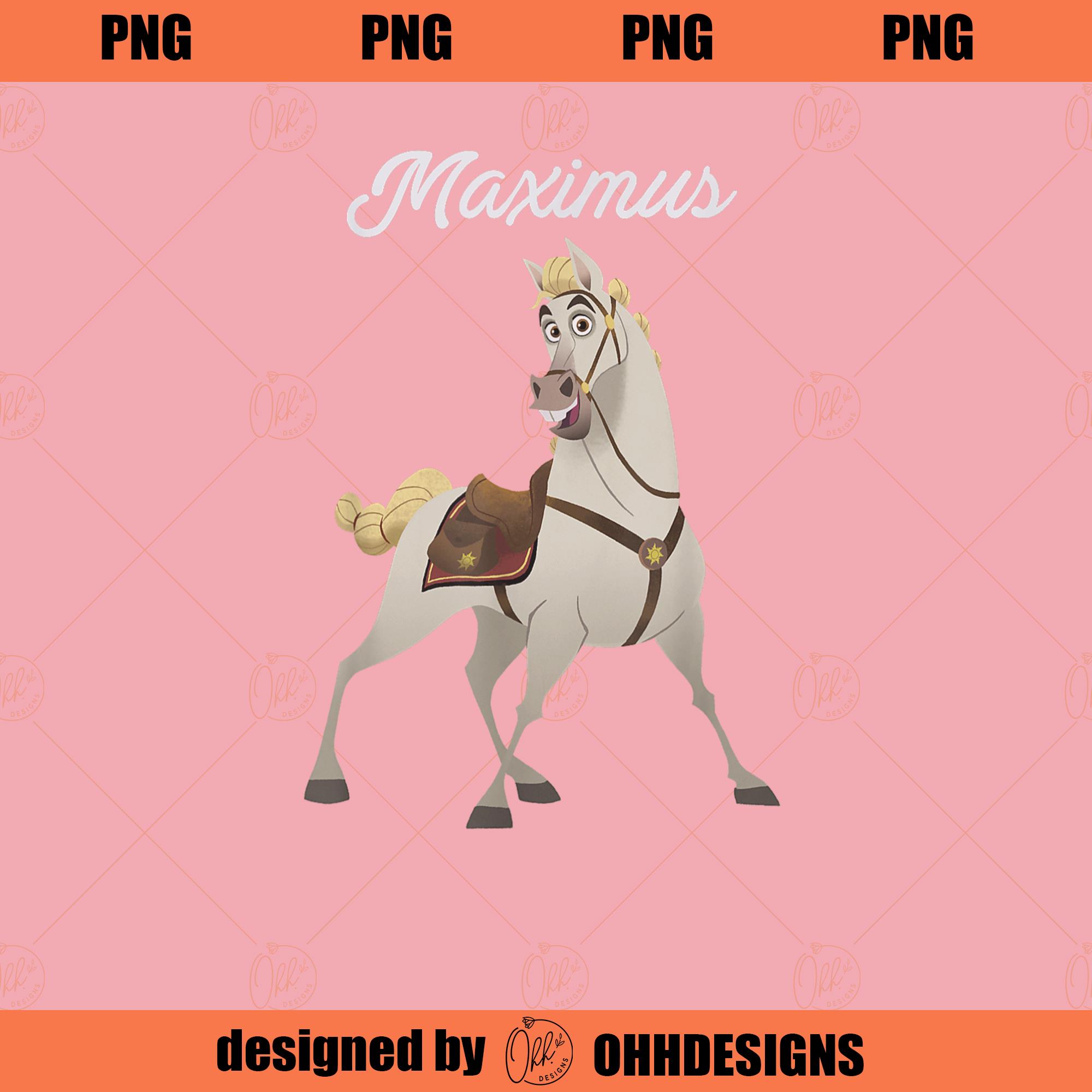 Disney Tangled Maximus Best Horse Pose PNG Download | Inspire Uplift