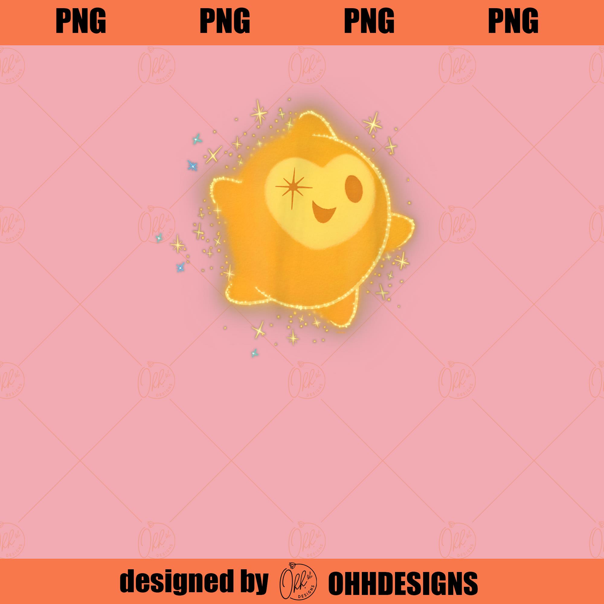 Disney Wish Star Eye Wink PNG Download | Inspire Uplift