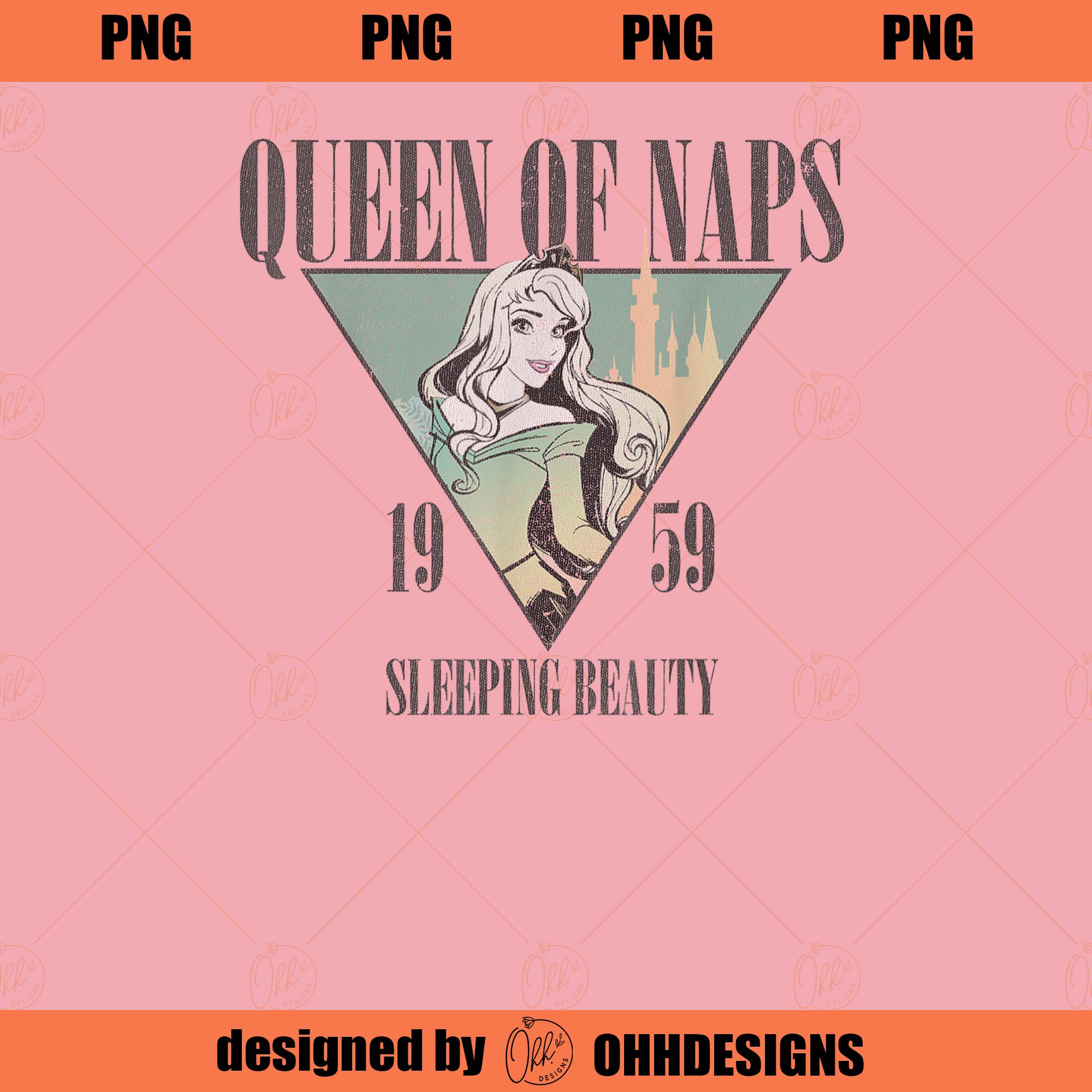 Disney Sleeping Beauty Nap Queen 1959 PNG Download | Inspire Uplift