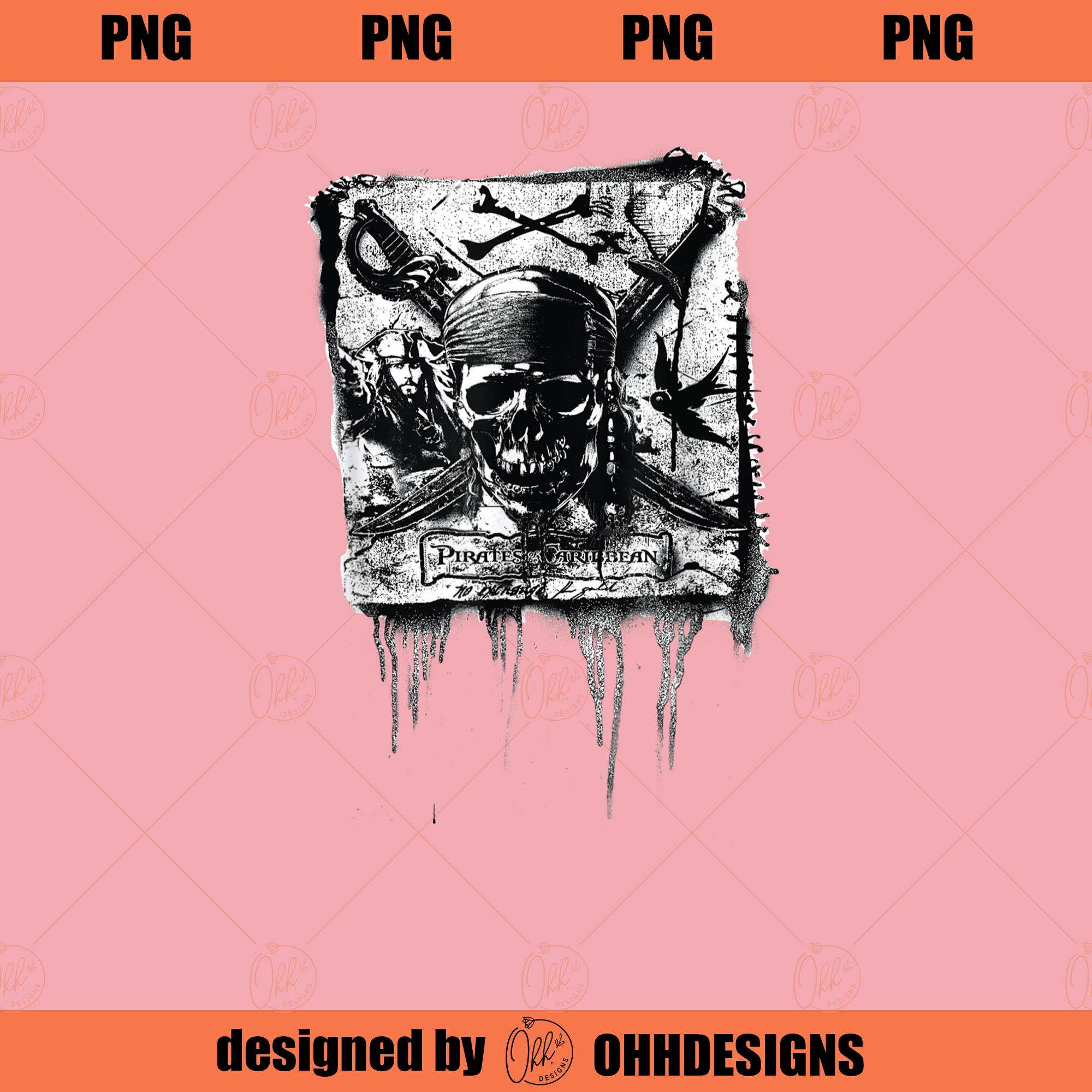 Disney Pirates of the Caribbean Jack Sparrow Skull Banner PN | Inspire ...