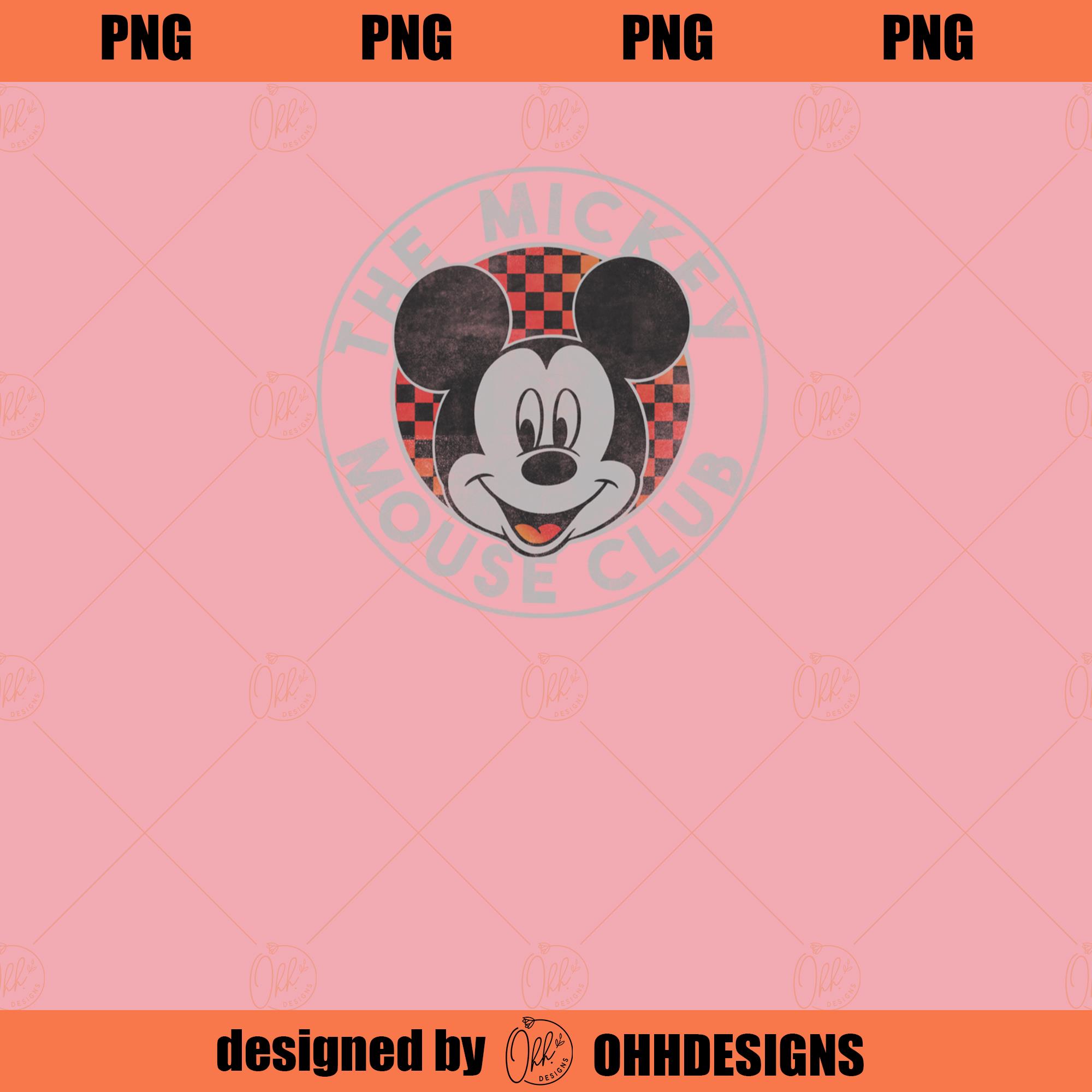 Disney Mickey And Friends Checker Mickey Mouse Club Logo PN | Inspire ...