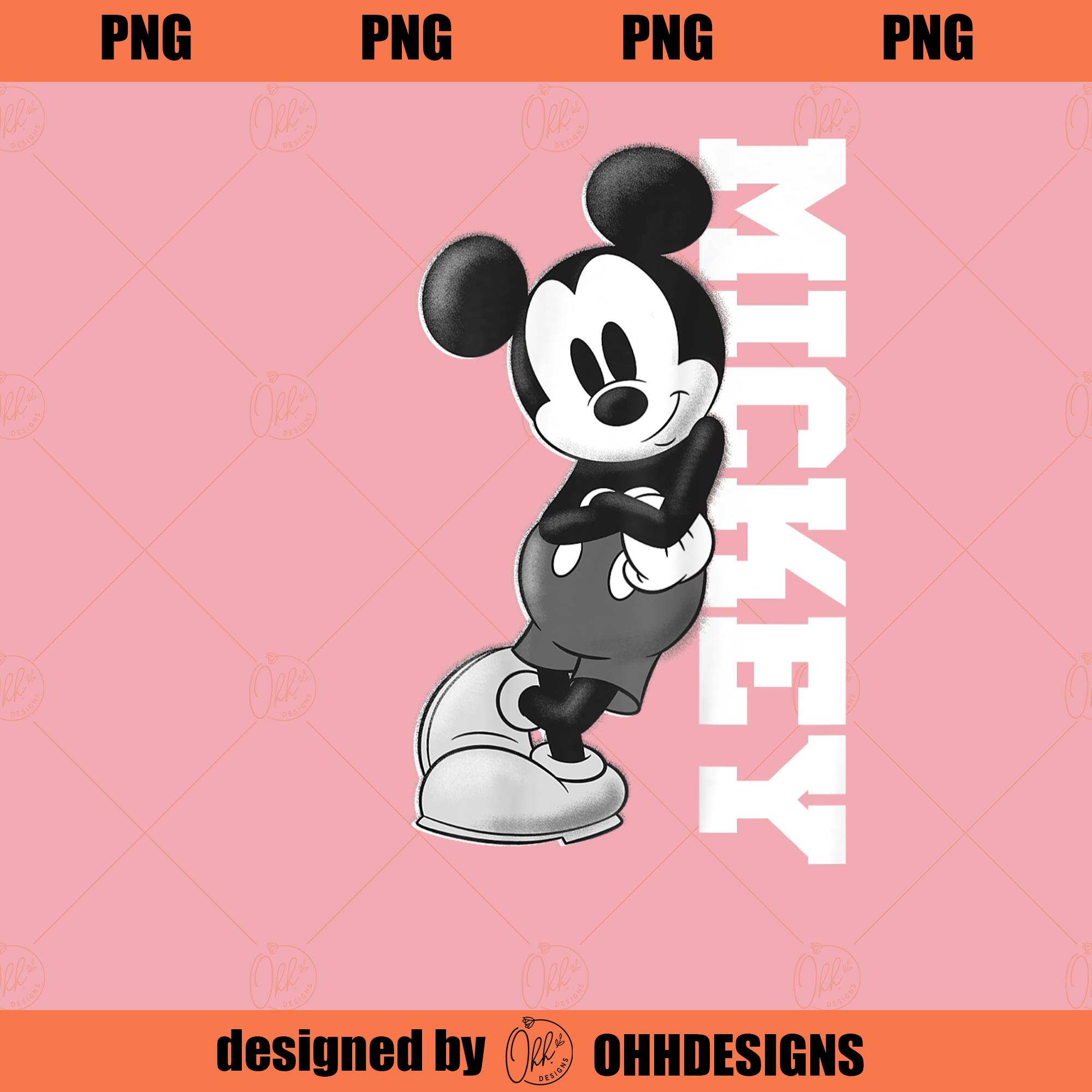 Disney Mickey And Friends Mickey Mouse Lean PNG Download | Inspire Uplift