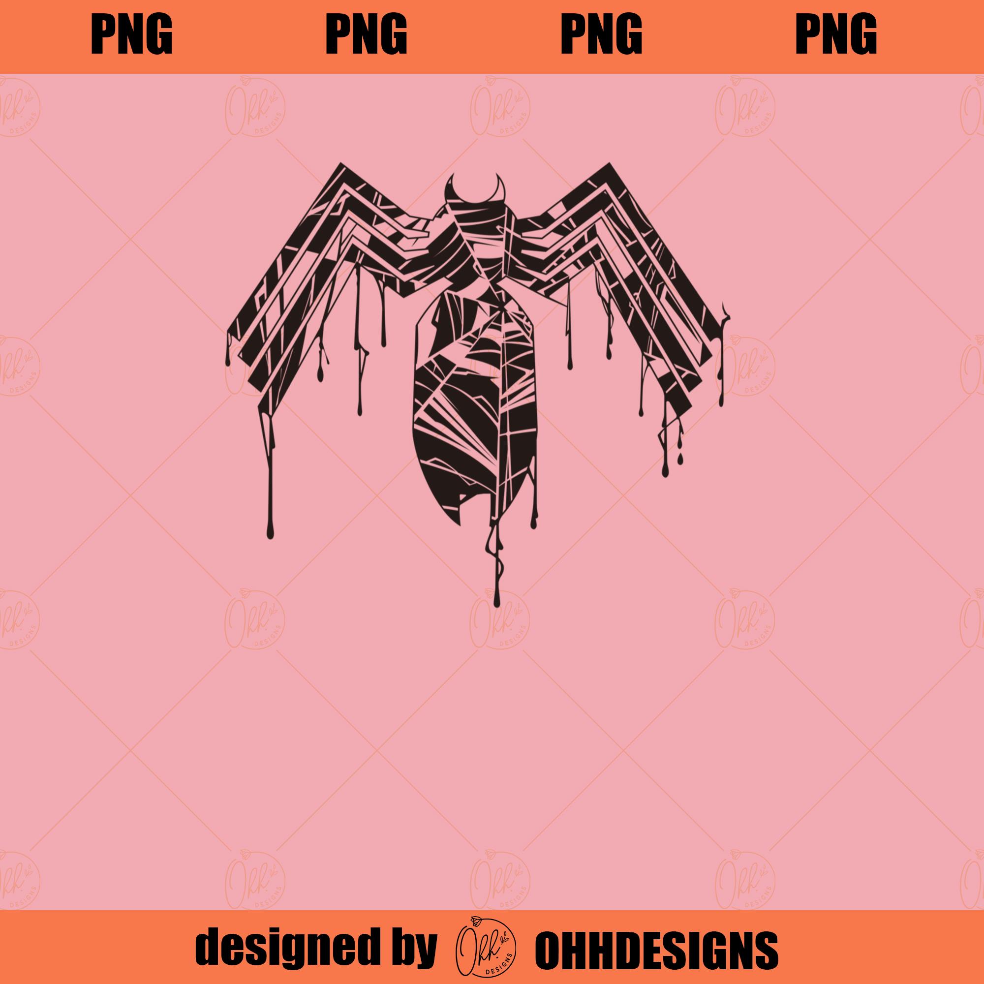 Marvel Venom SpiderIcon Dripping Paint PNG Download | Inspire Uplift