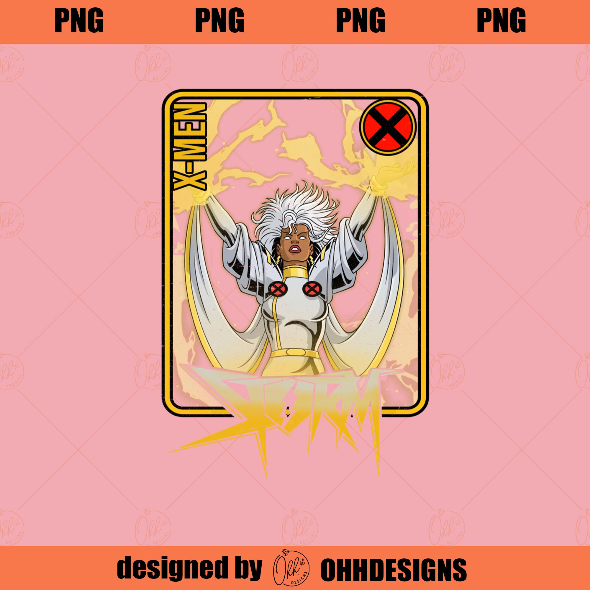 Marvel XMen Storm Playing Card PNG Download | Inspire Uplift