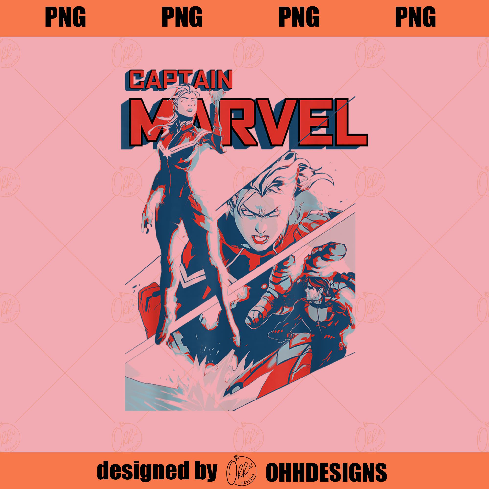 Marvel Captain Marvel Earth s Mightiest Hero Intro PNG Downl | Inspire ...