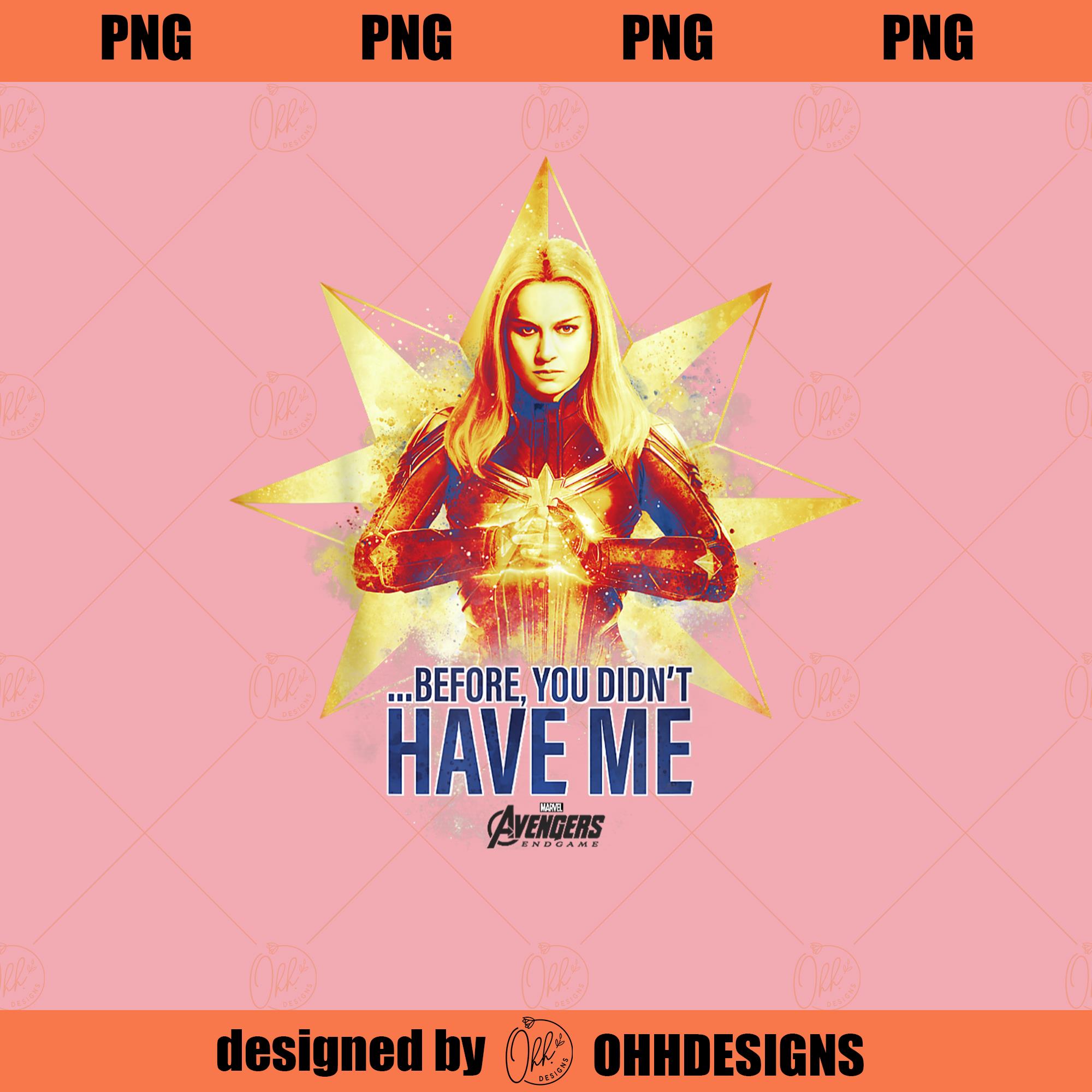 Marvel Avengers Endgame Captain Marvel Logo Graphic PNG Dow | Inspire ...