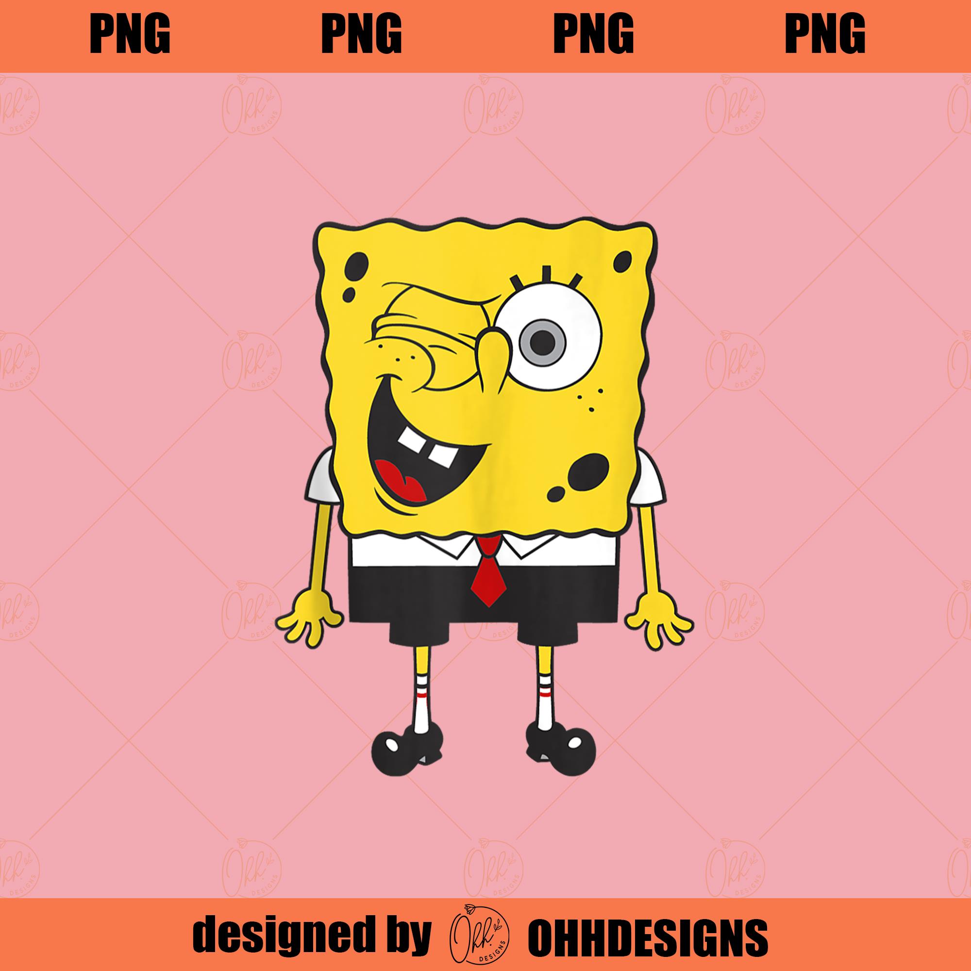 SpongeBob SquarePants Wink Bob PNG Download | Inspire Uplift