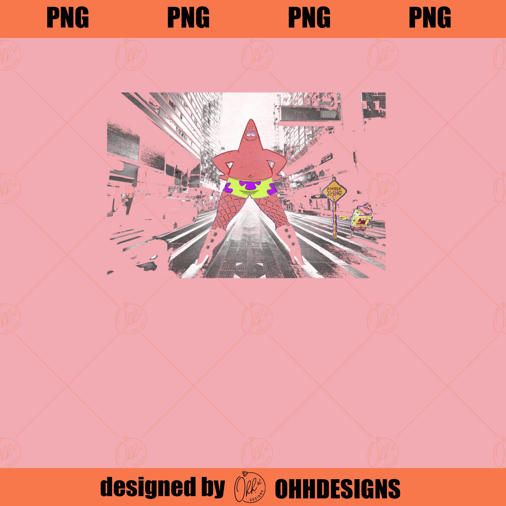 Spongebob Squarepants Patrick Fishnets Stance Poster PNG Do | Inspire ...