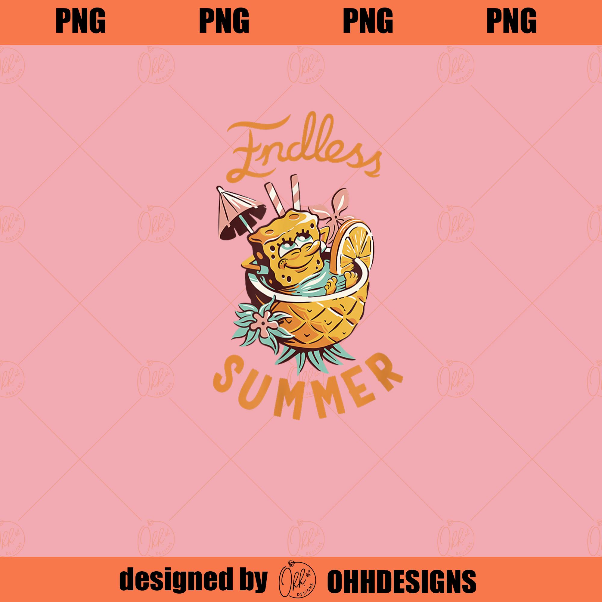 SpongeBob SquarePants Endless Summer Pineapple Drink PNG Dow | Inspire ...