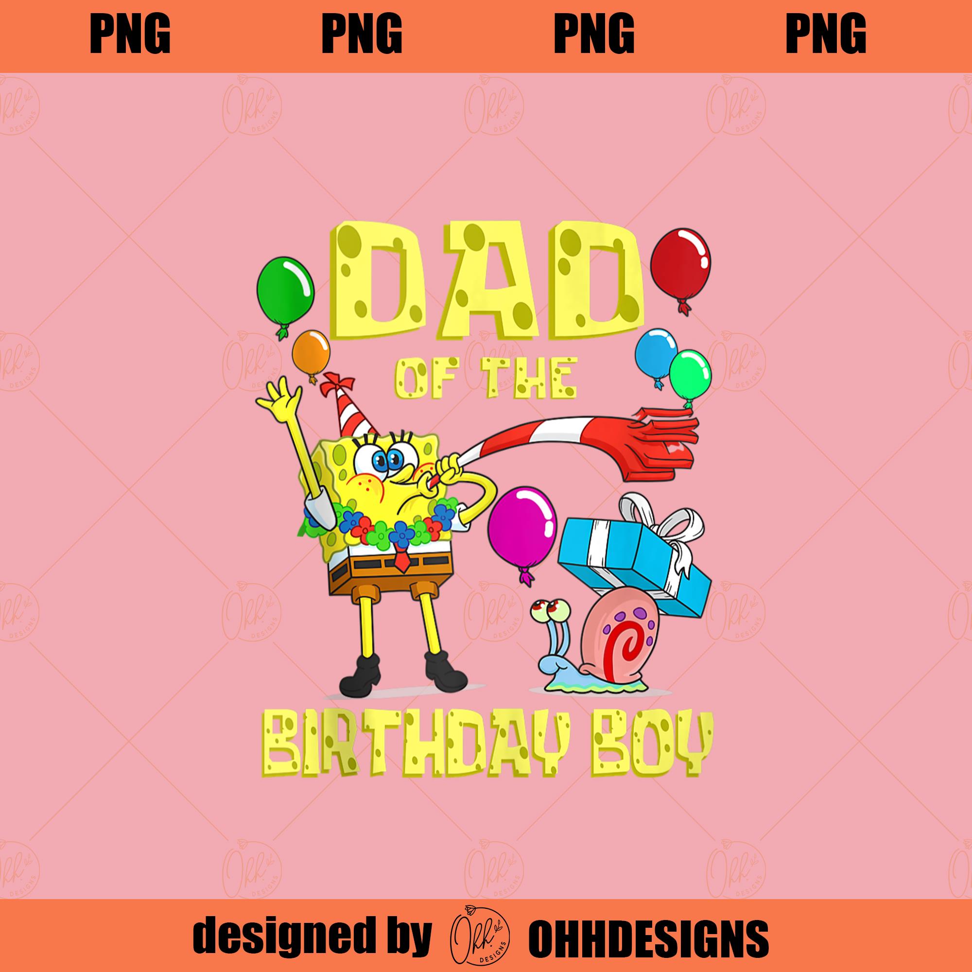 Mademark x SpongeBob SquarePants SpongeBob Daddy of the Birt | Inspire ...