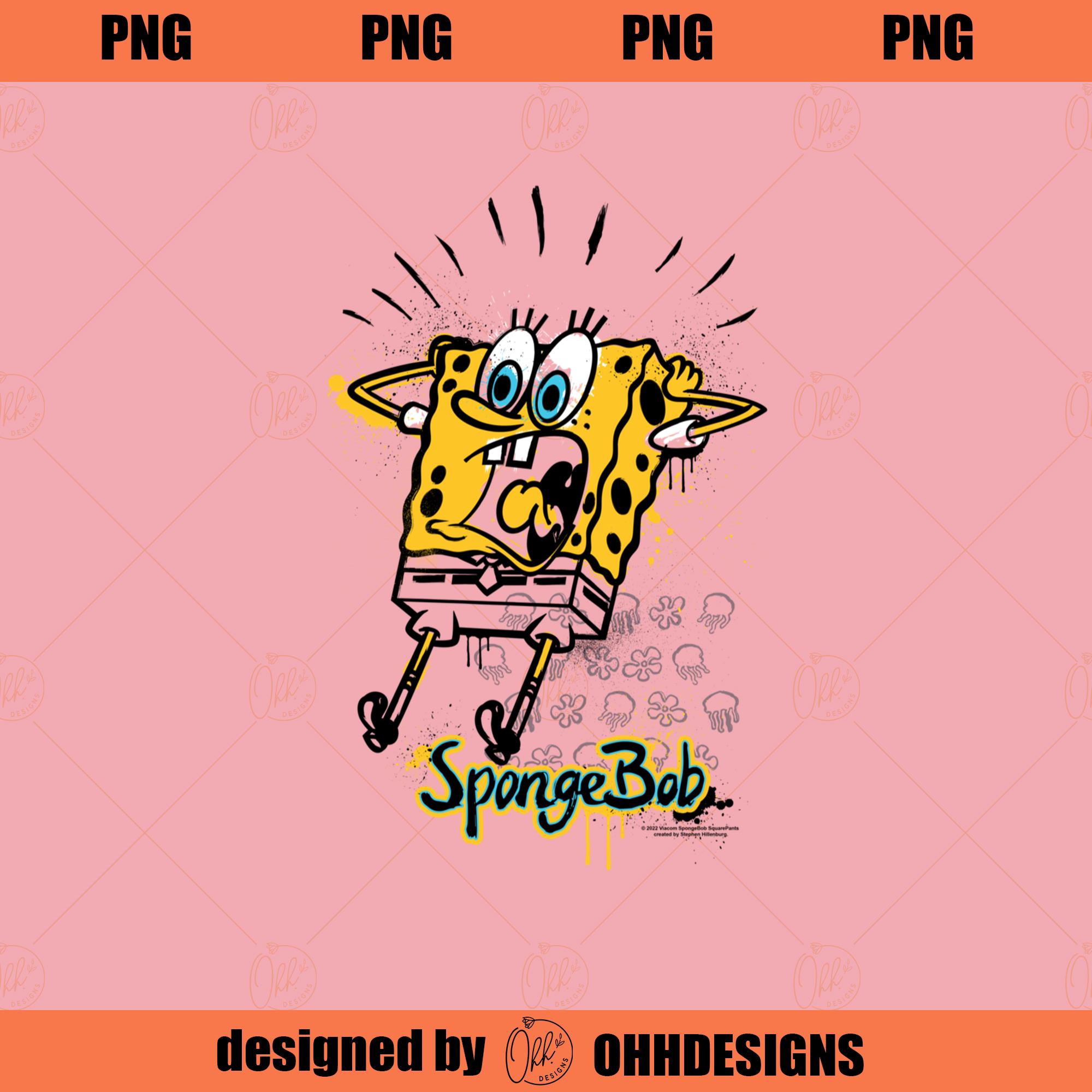 SpongeBob SquarePants Shocking PNG Download | Inspire Uplift