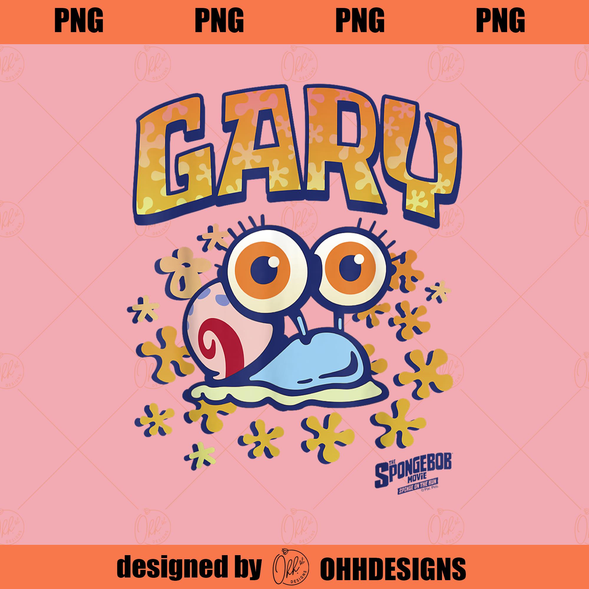 SpongeBob SquarePants Sponge On The Run Gary PNG Download | Inspire Uplift