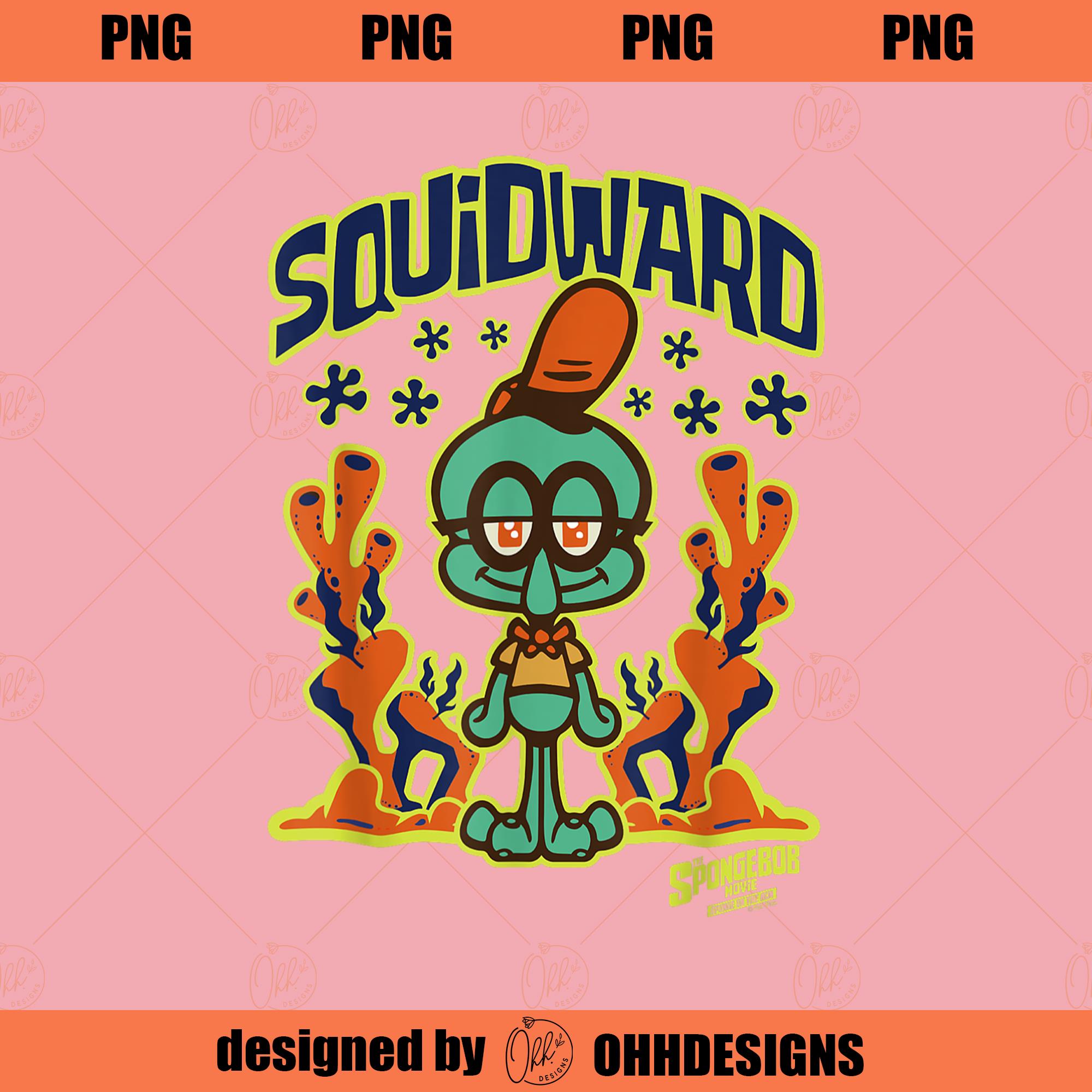 SpongeBob SquarePants Sponge On The Run Kid Squidward PNG Do | Inspire ...