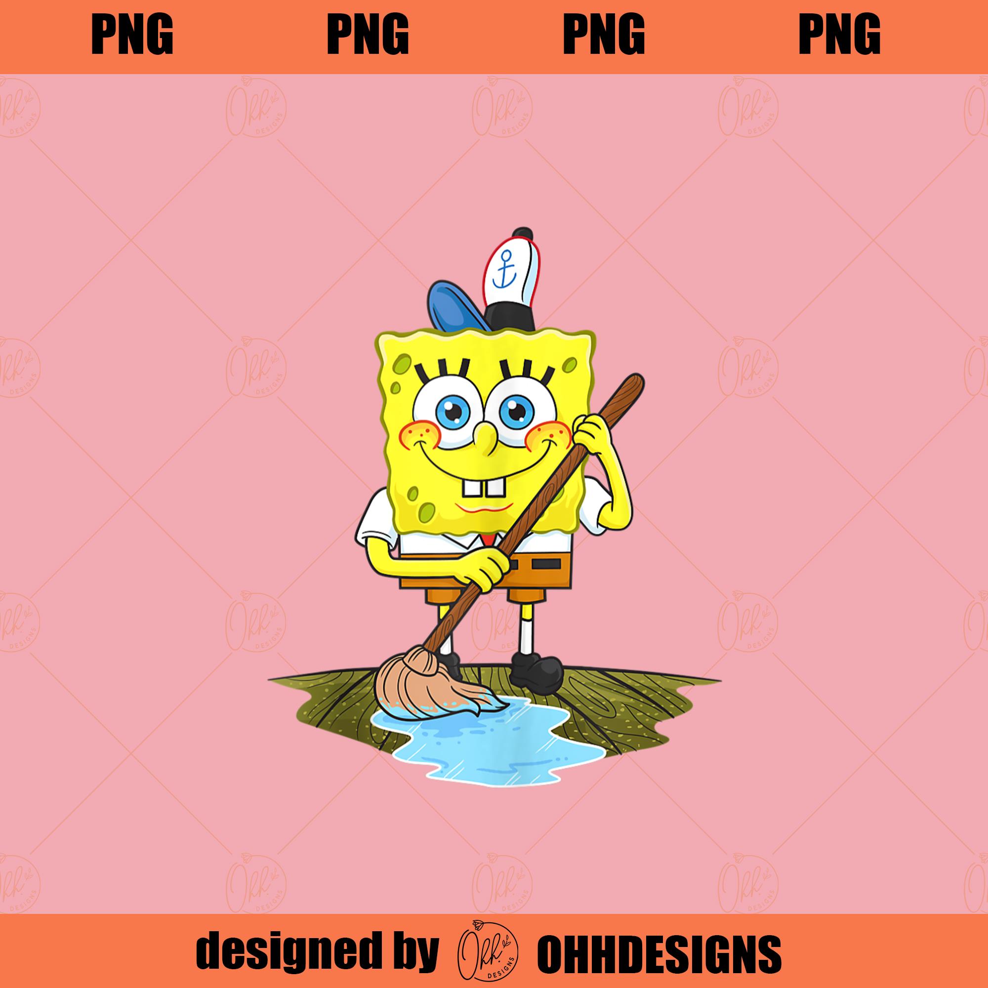 Mademark x SpongeBob SquarePants SpongeBob Mopping The Floor | Inspire ...