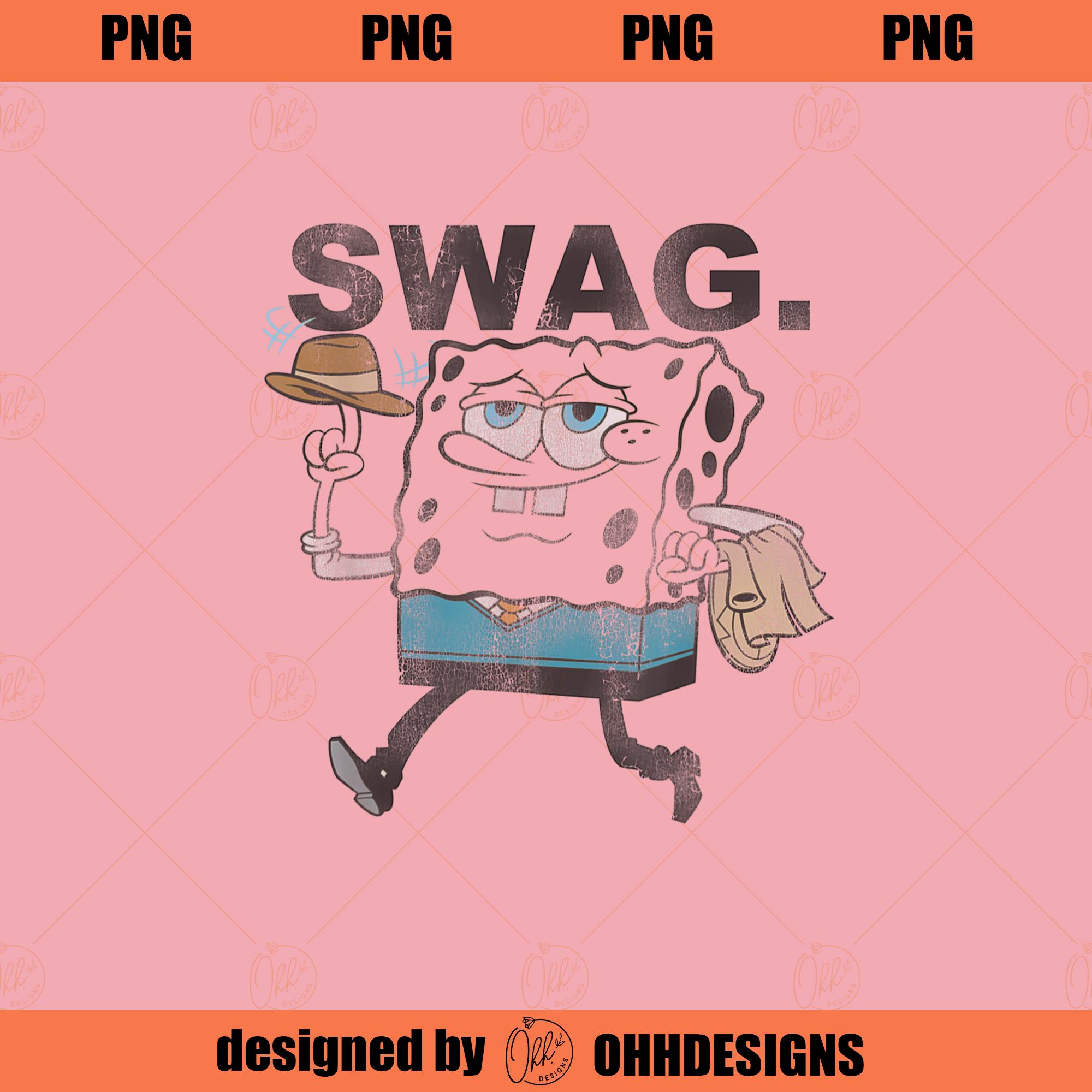 Spongebob Squarepants SWAG PNG Download | Inspire Uplift