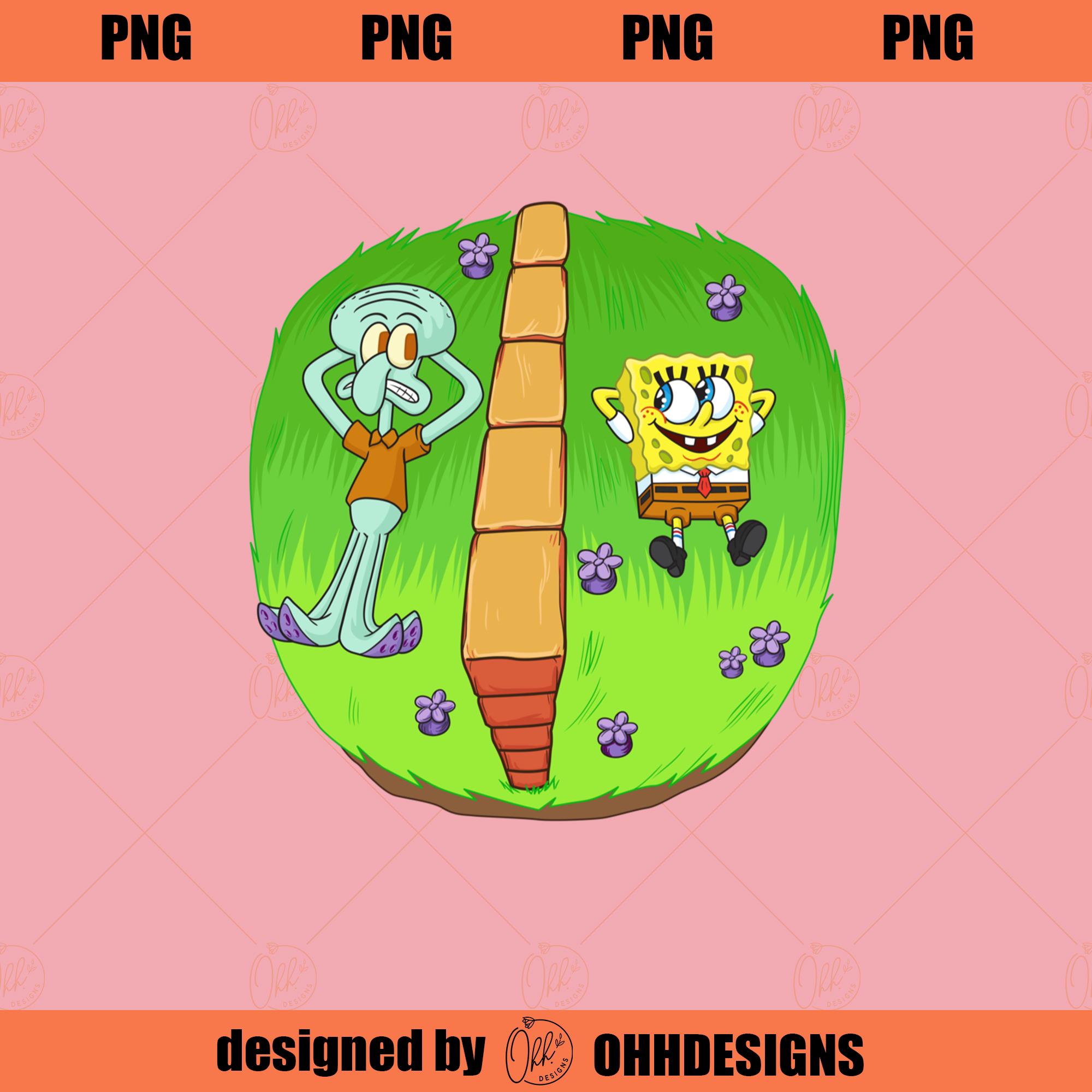Mademark x SpongeBob SquarePants SpongeBob Squidward Wall In | Inspire ...