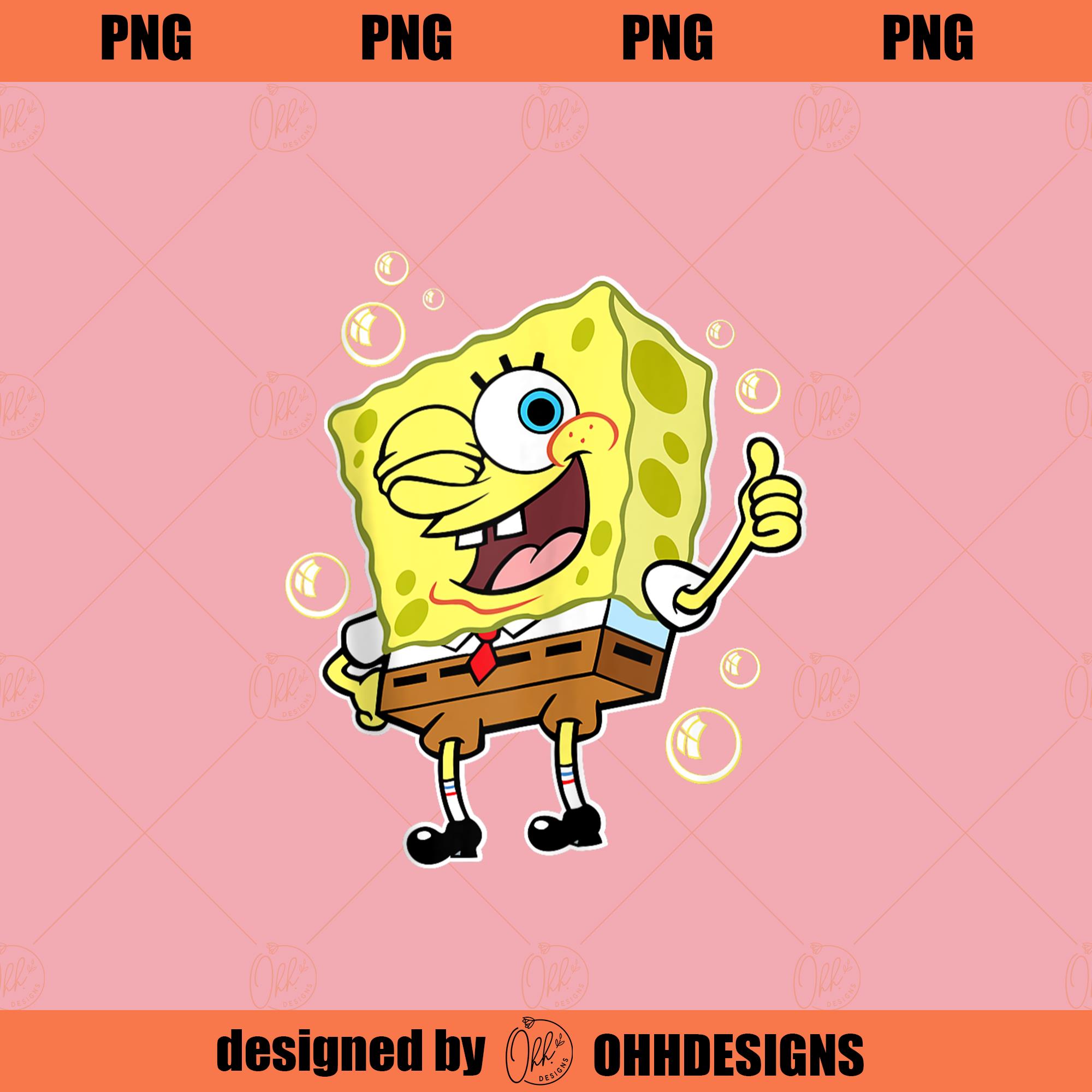 Spongebob Squarepants Thumbs Up PNG Download | Inspire Uplift