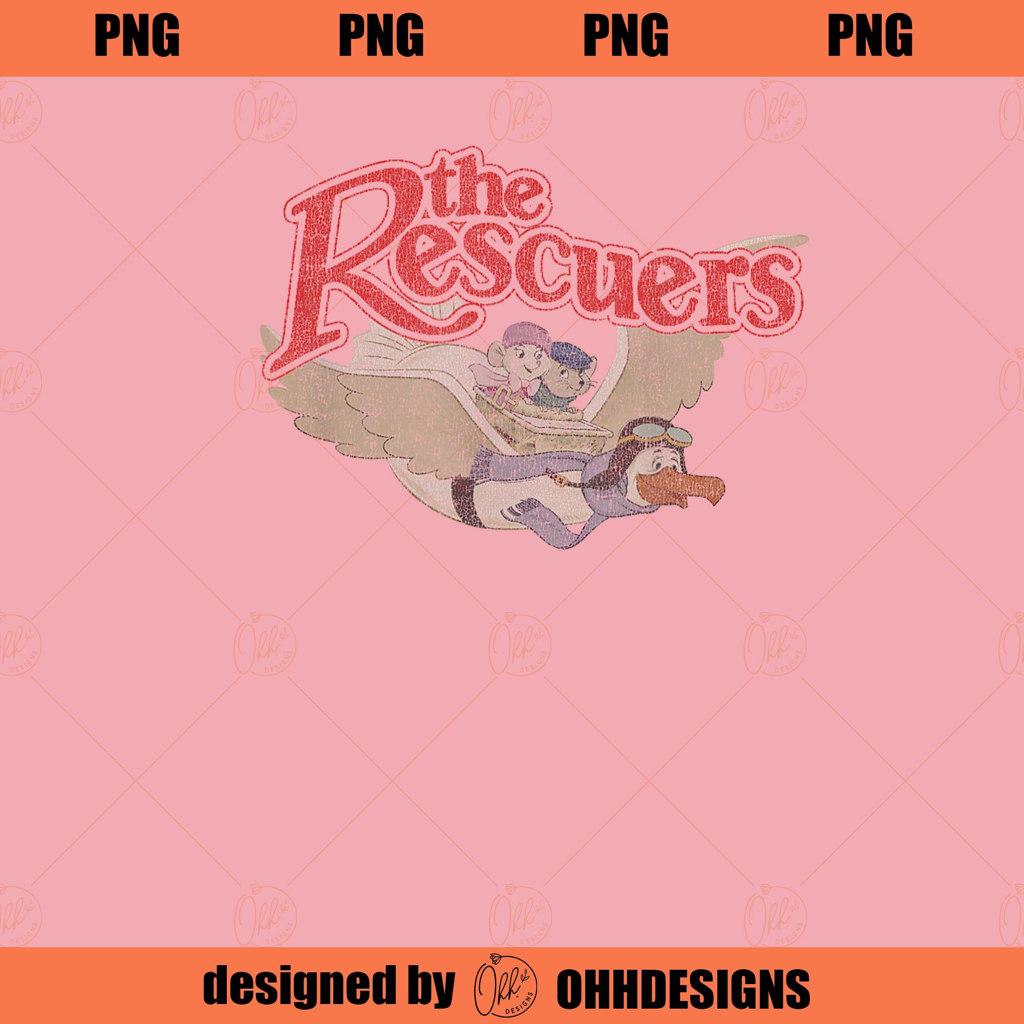 Disney The Rescuers Down Under Group Shot Movie Logo PNG Dow | Inspire ...