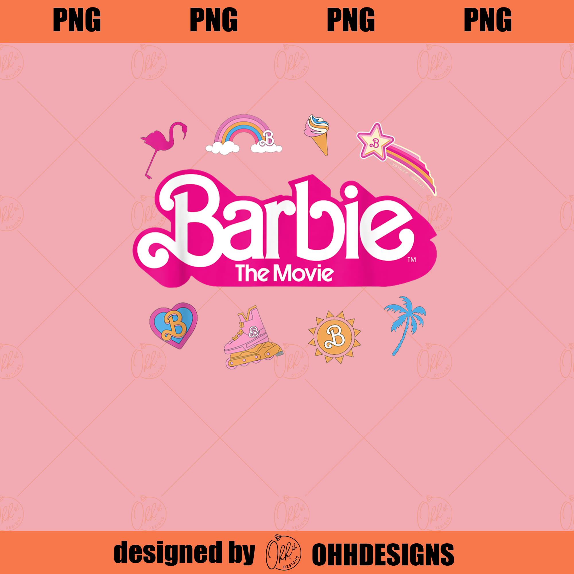 Barbie The Movie Movie Logo Icons PNG Download - Inspire Uplift