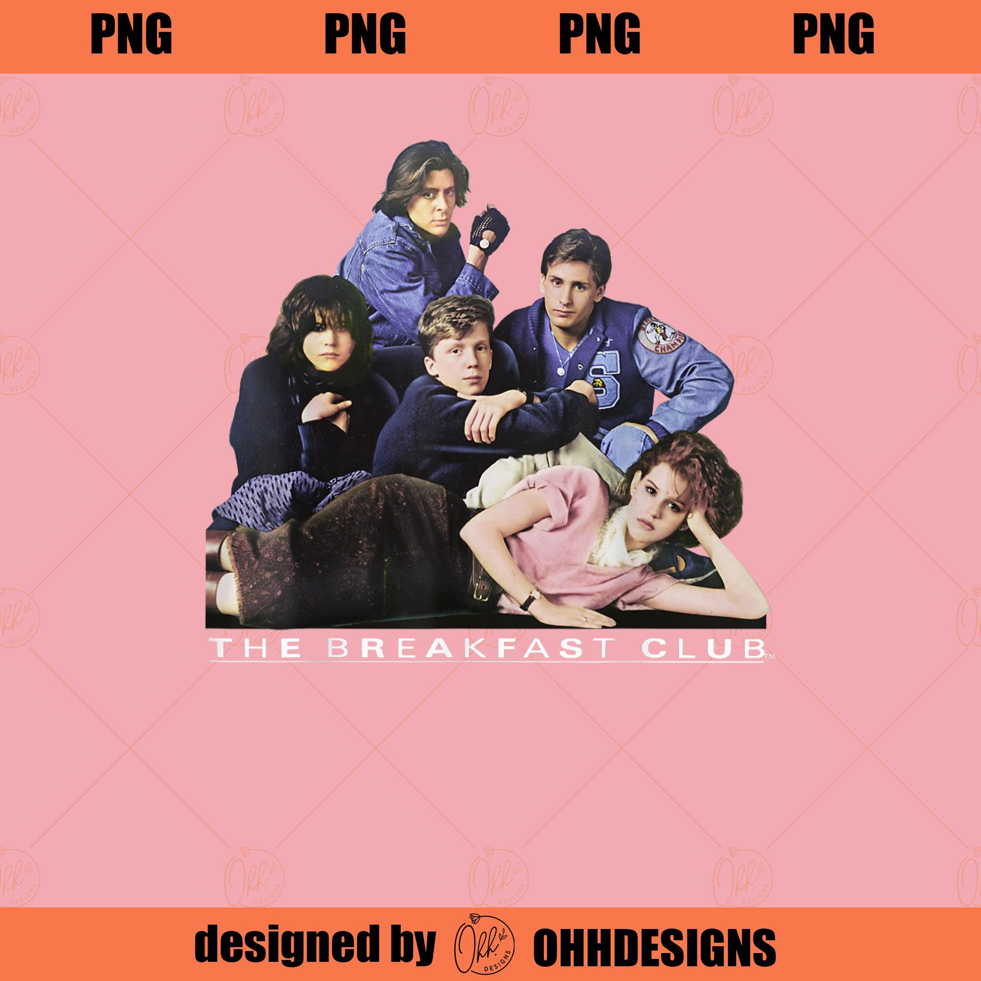 Breakfast Club Group Portrait Movie Logo PNG Download | Inspire Uplift