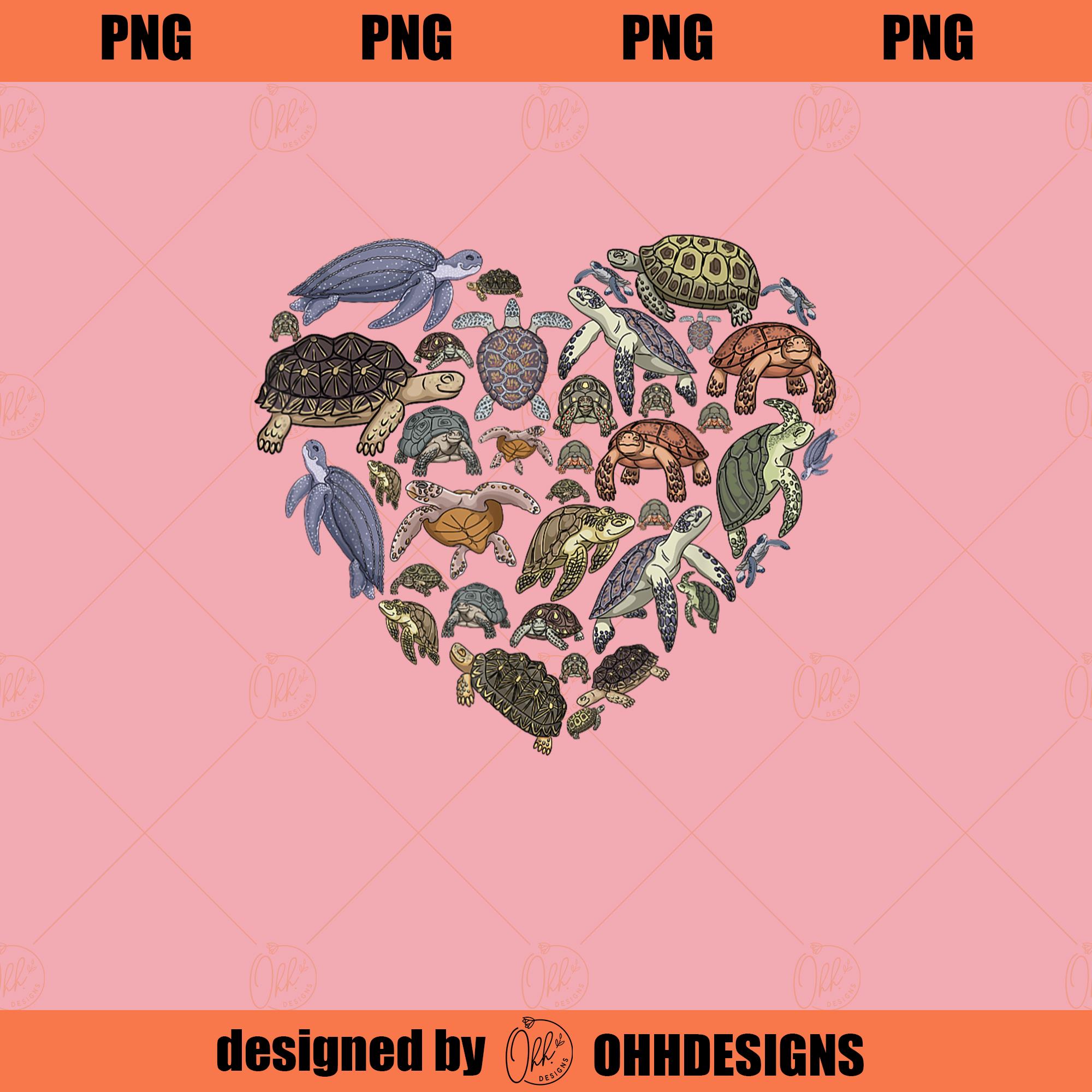 Turtles heart Loves Sea Turtles Gifts Ocean Animals kids men | Inspire ...