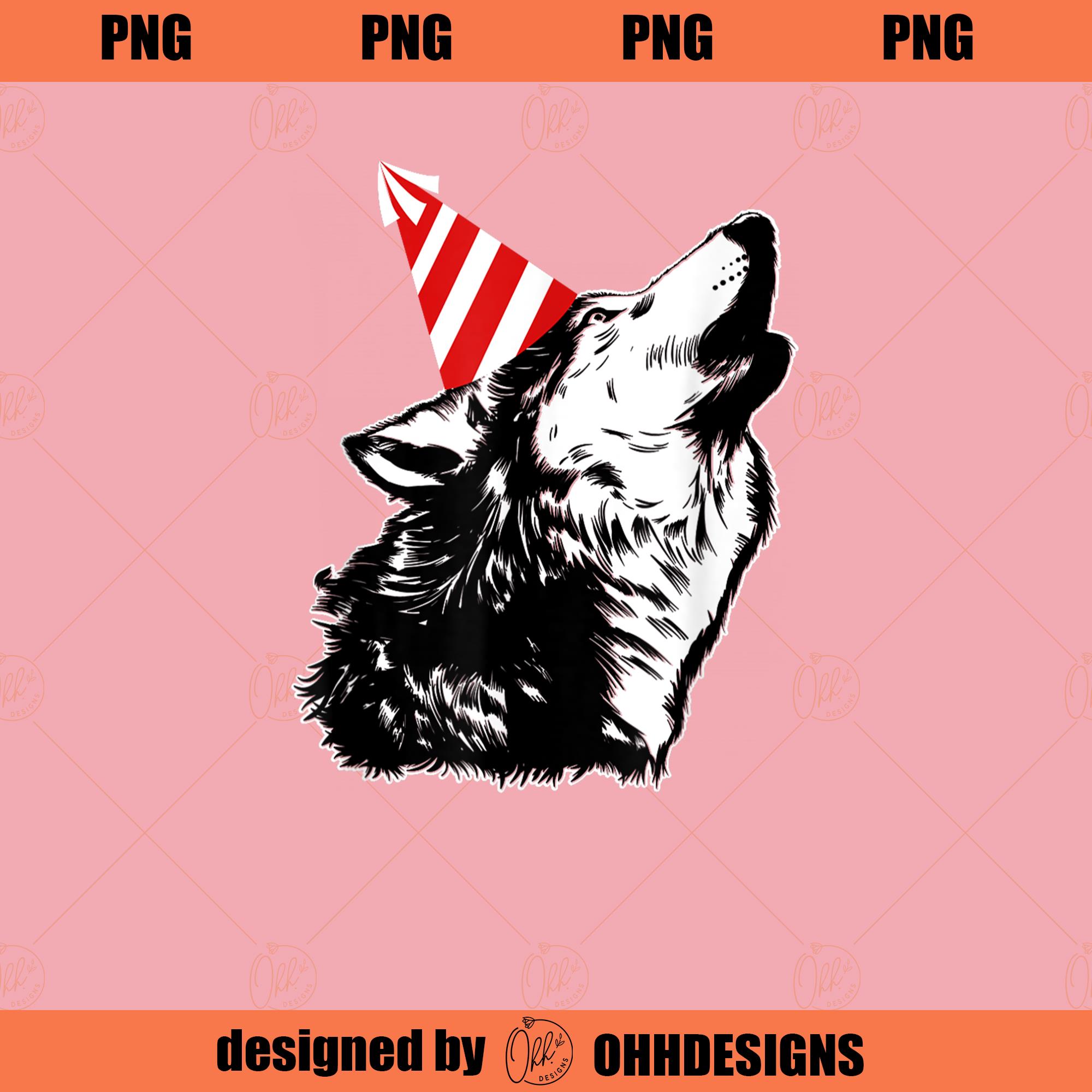 Wolf At A Party Cute Wolf Themed Birthday Party Gift Idea PN | Inspire ...