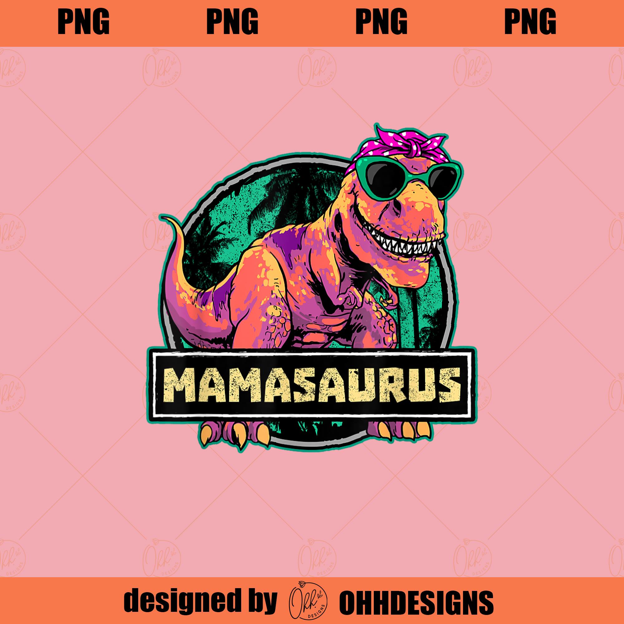 Mom Mamasaurus T Rex Dinosaur Birthday Dinosaur Mommy PNG Do - Inspire ...