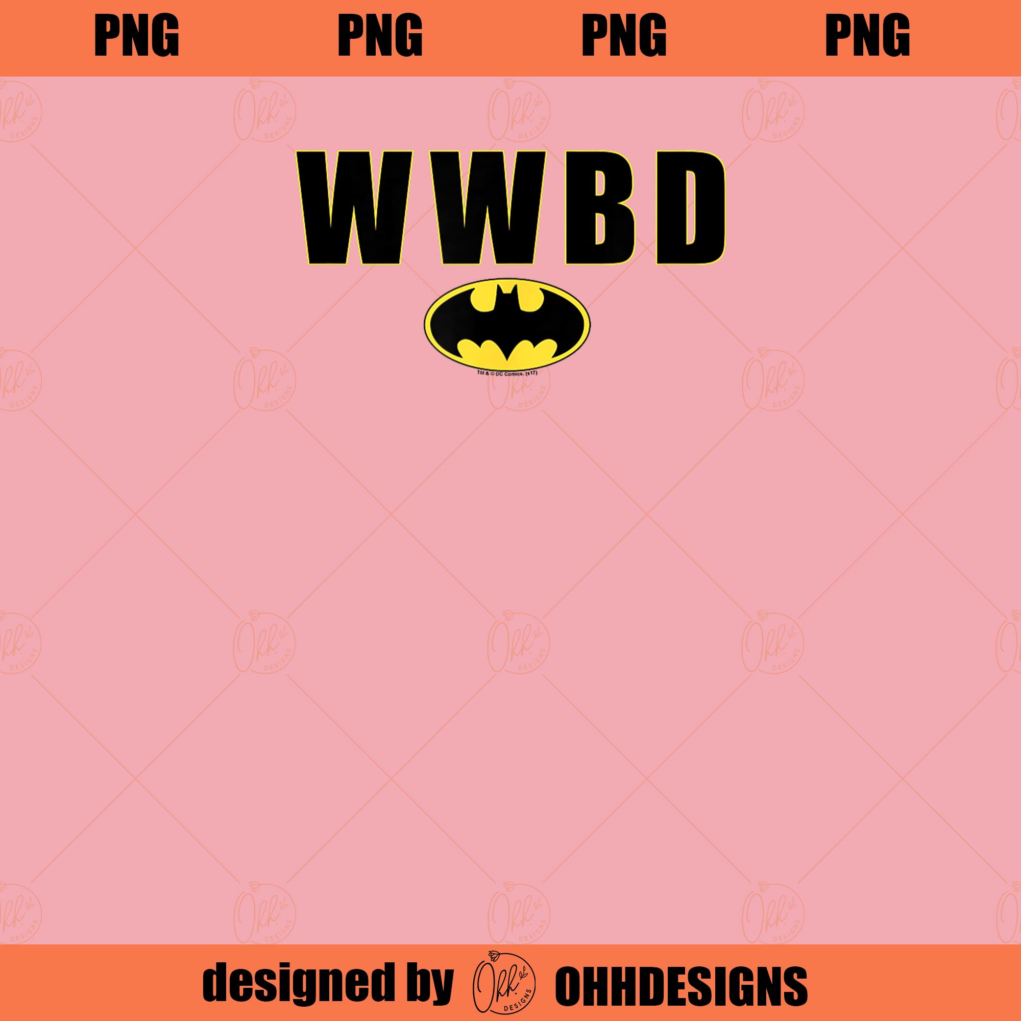 Batman WWBD Logo PNG Download | Inspire Uplift