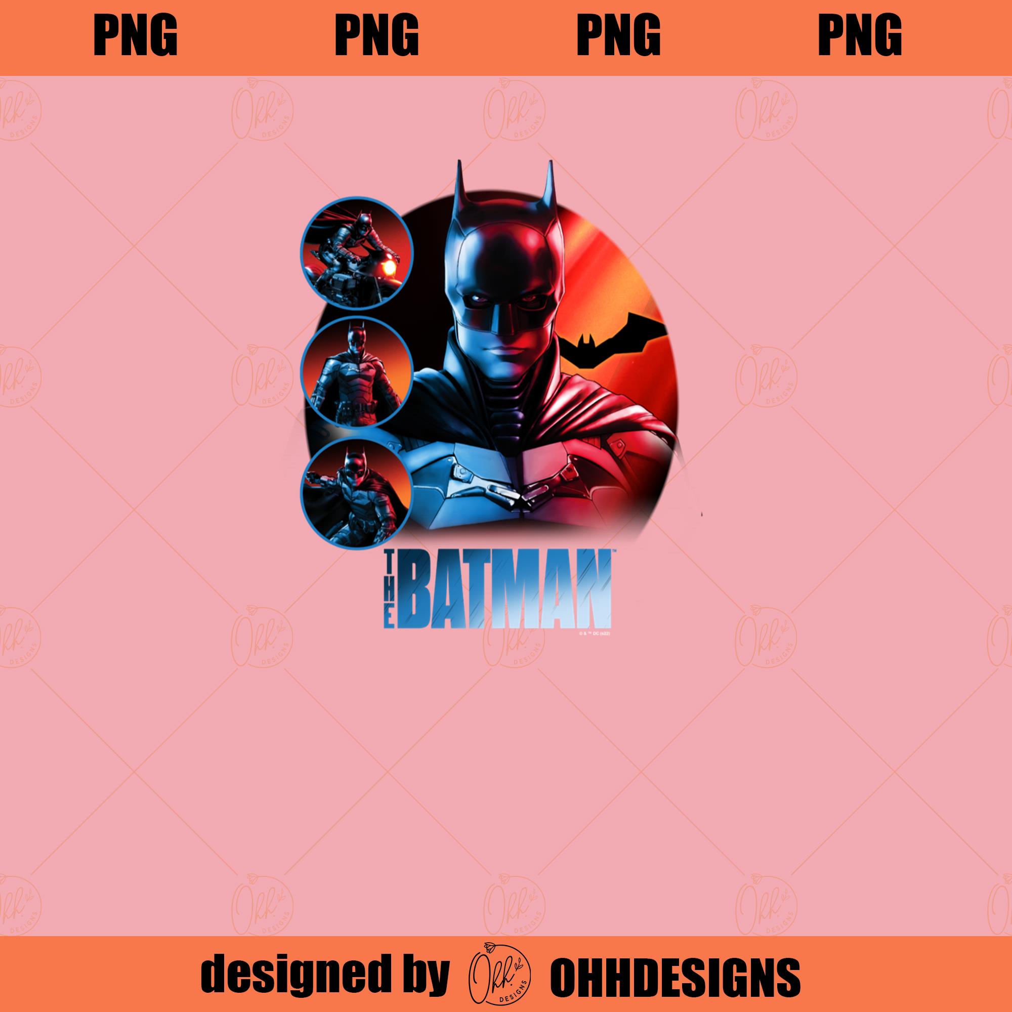 The Batman Circular Panels PNG Download | Inspire Uplift