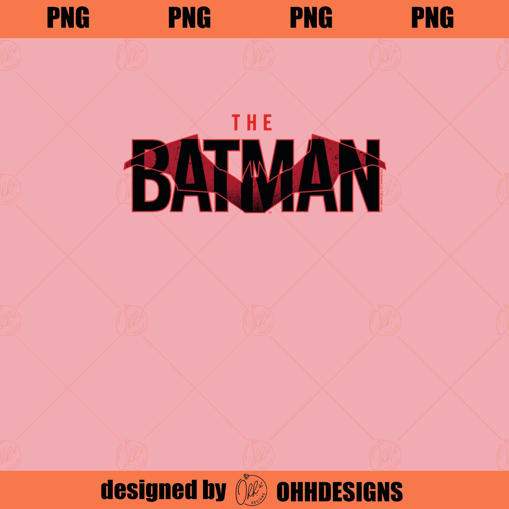 The Batman Logo with Red Bat PNG Download - Inspire Uplift