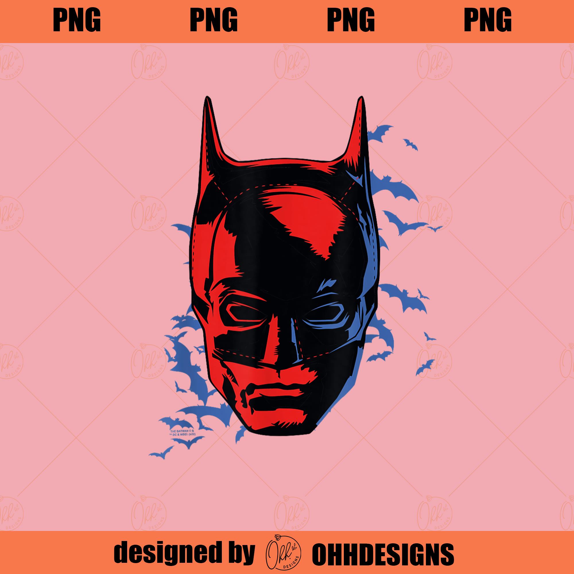 The Batman Shadowed Headshot PNG Download | Inspire Uplift