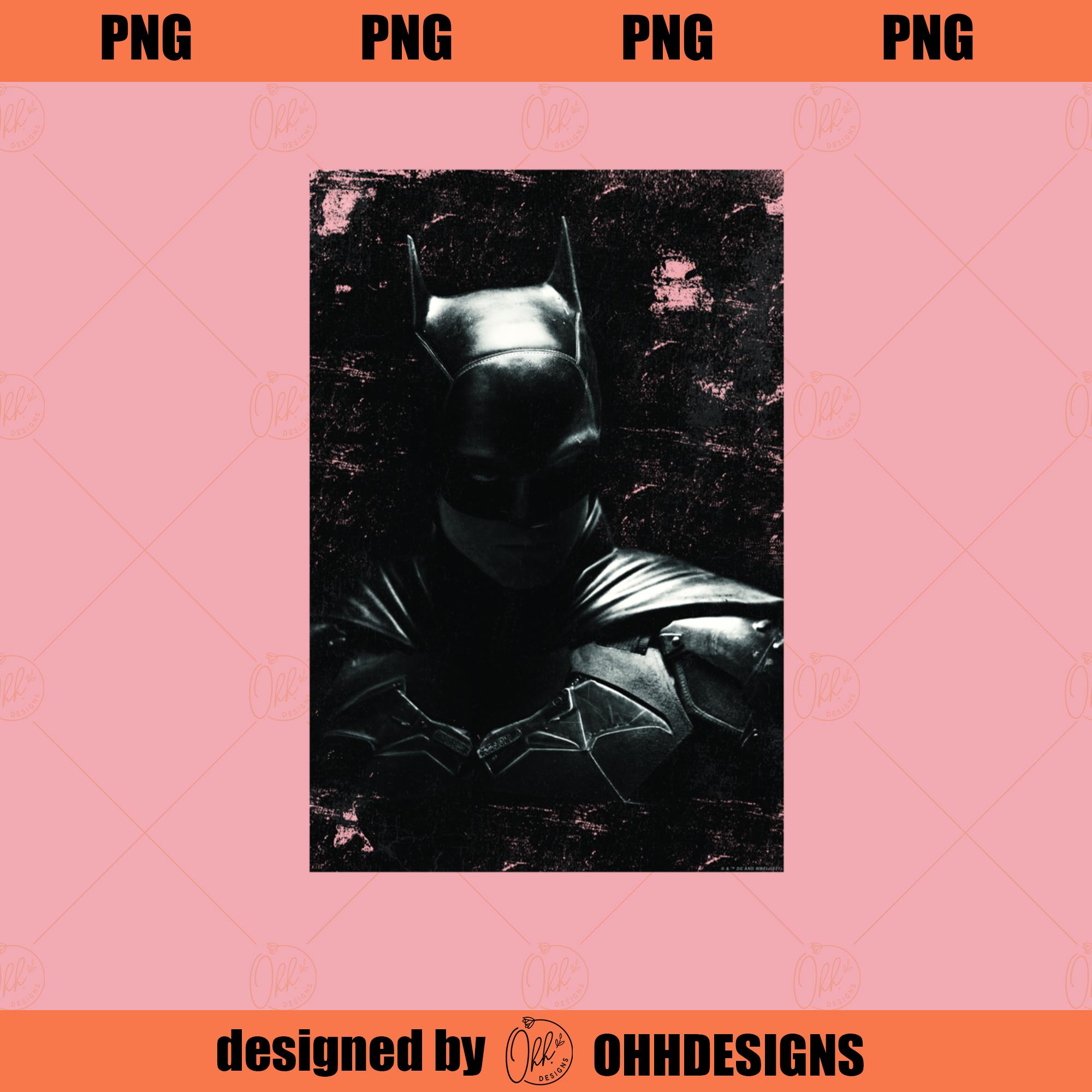 The Batman Shadows Portrait PNG Download | Inspire Uplift