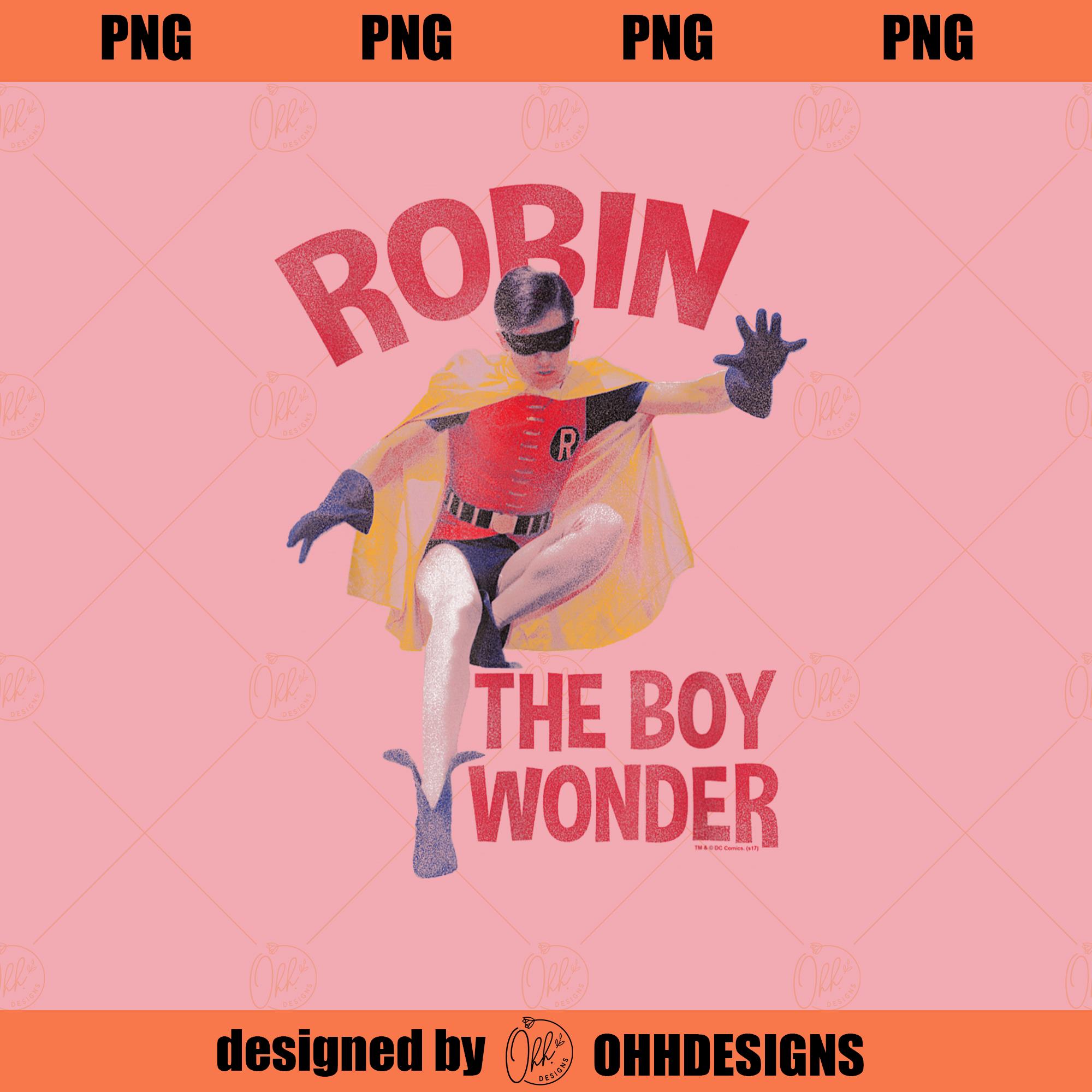 Batman Classic TV Series Robin Boy Wonder PNG Download | Inspire Uplift