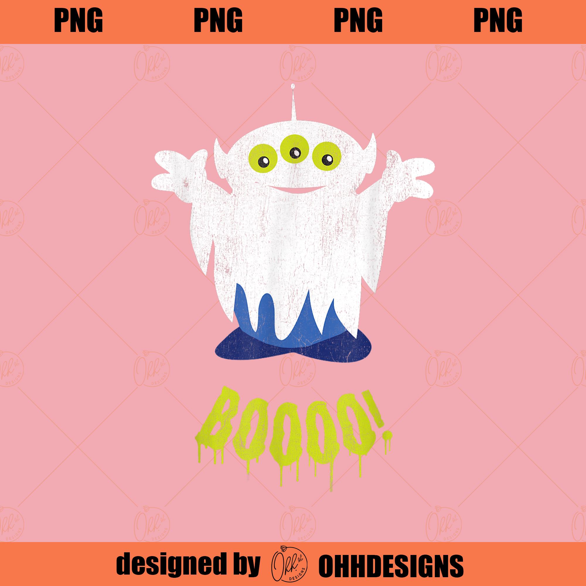 Disney Pixar Toy Story Booo Alien Ghost Costume Halloween PN | Inspire ...