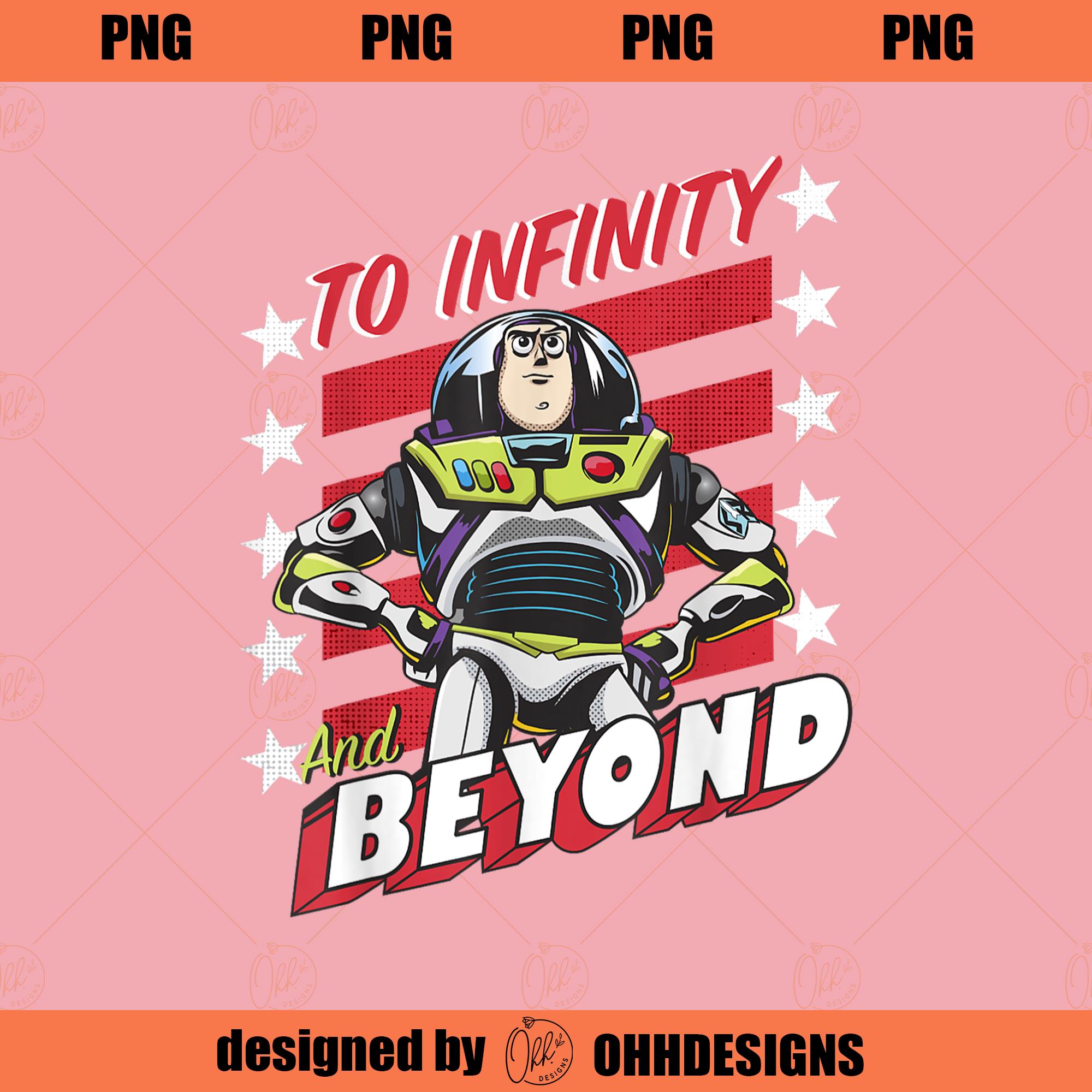Disney Pixar Toy Story Buzz Infinity And Beyond Poster PNG D | Inspire ...